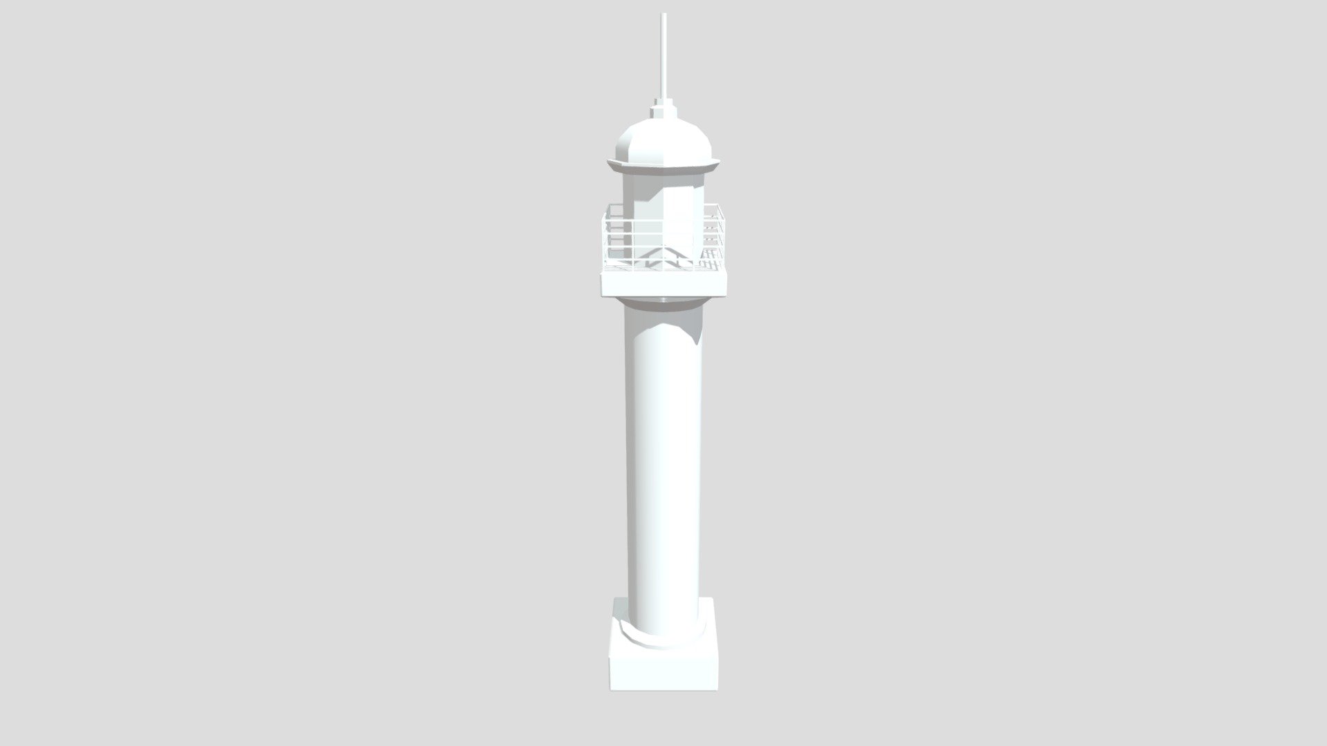 Whitby Lighthouse - 3D model by spstudios [fa3fee4] - Sketchfab