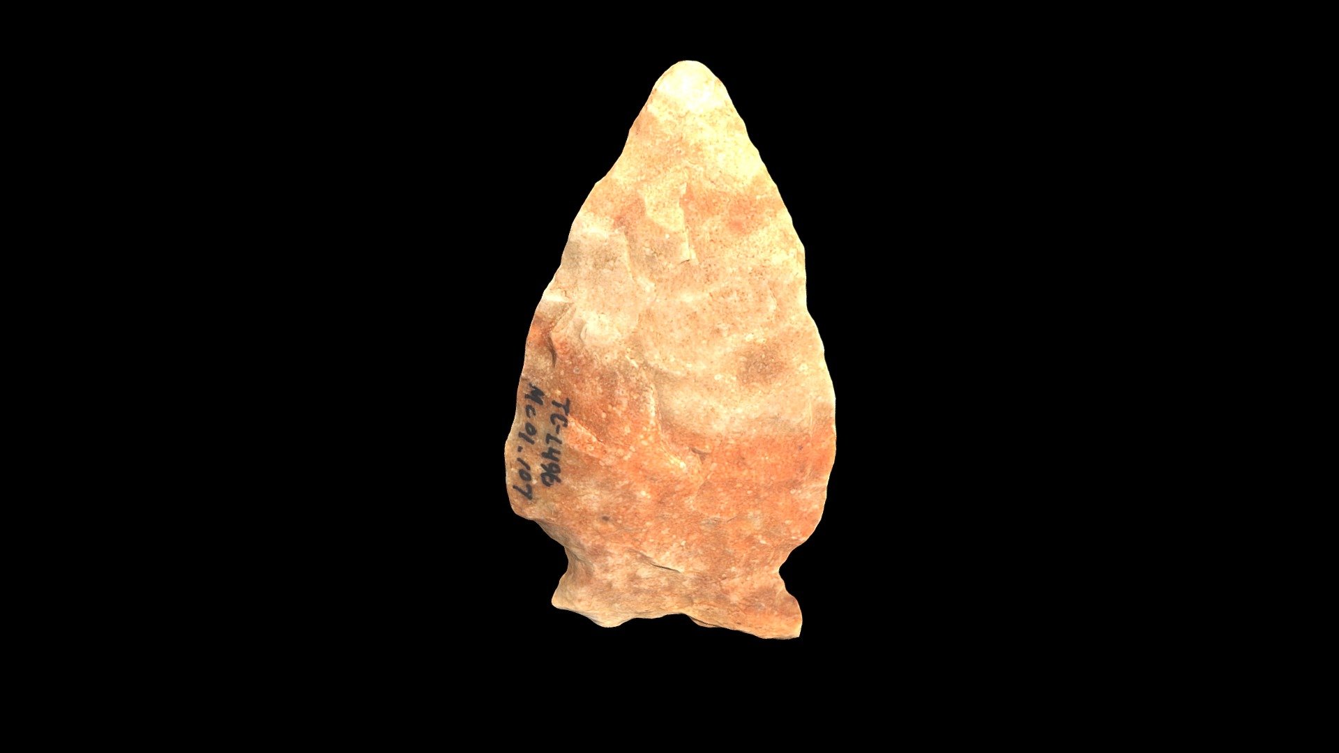 Projectile Point - 3D model by AmandaHowell [fa420cc] - Sketchfab