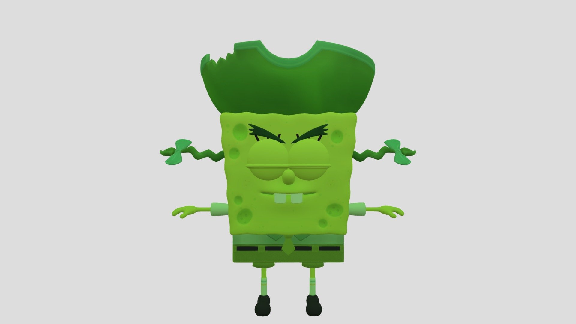 Cosmic Shake - SpongeBob Dutchman (Updated) - Download Free 3D model by ...