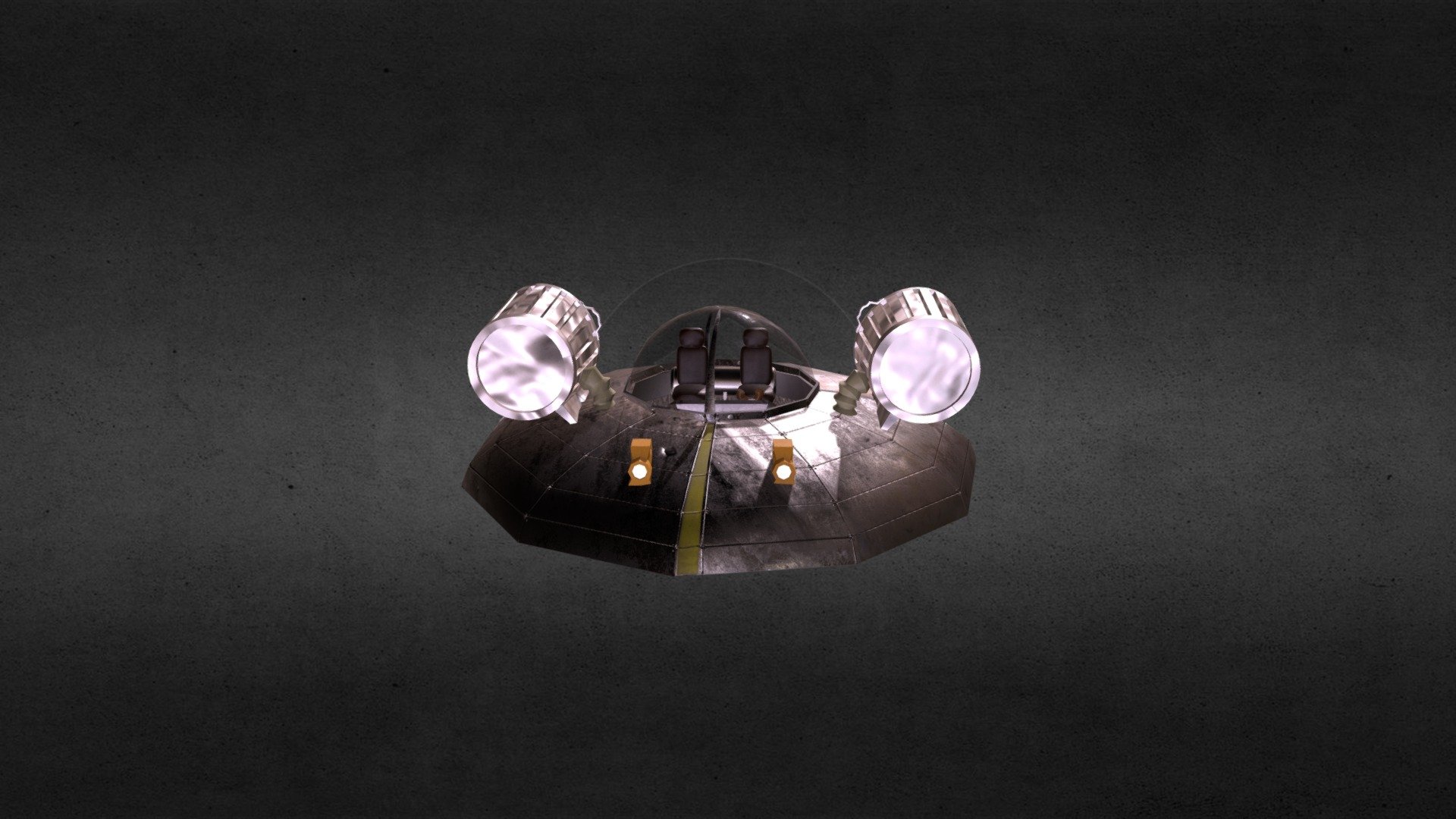 Rick's Ship - 3D model by Ivan (@givan) [fa44a64] - Sketchfab