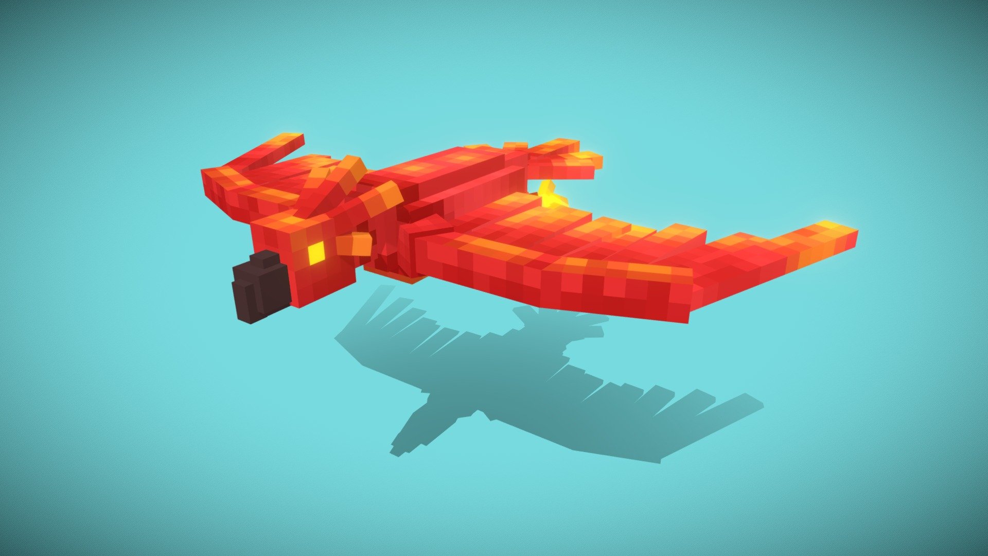 Fire Phoenix - 3D model by Nova67 [fa44b1d] - Sketchfab