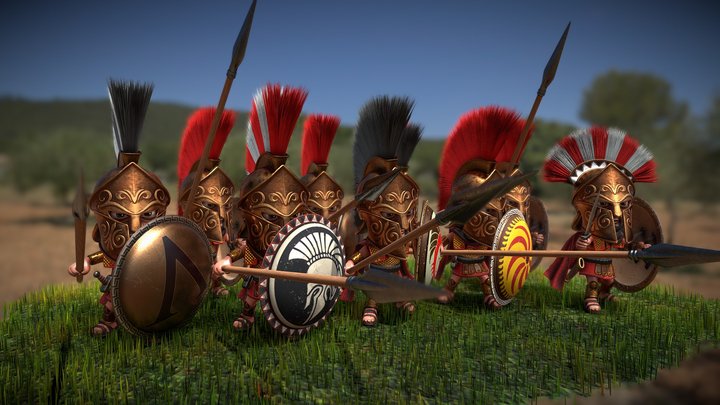 Spartan 3D models - Sketchfab