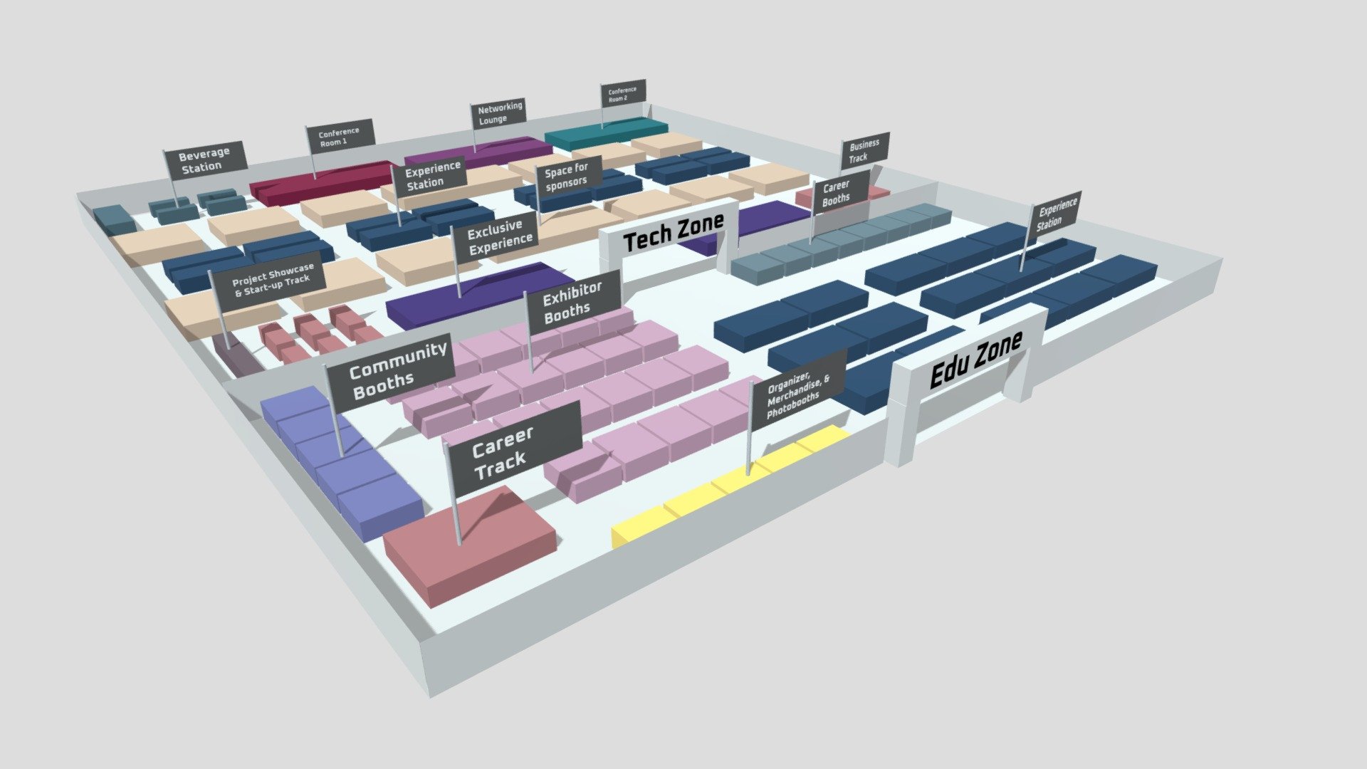 Tech Edu 3d Model Aero - Download Free 3D model by Jendee.Gokiangkee ...