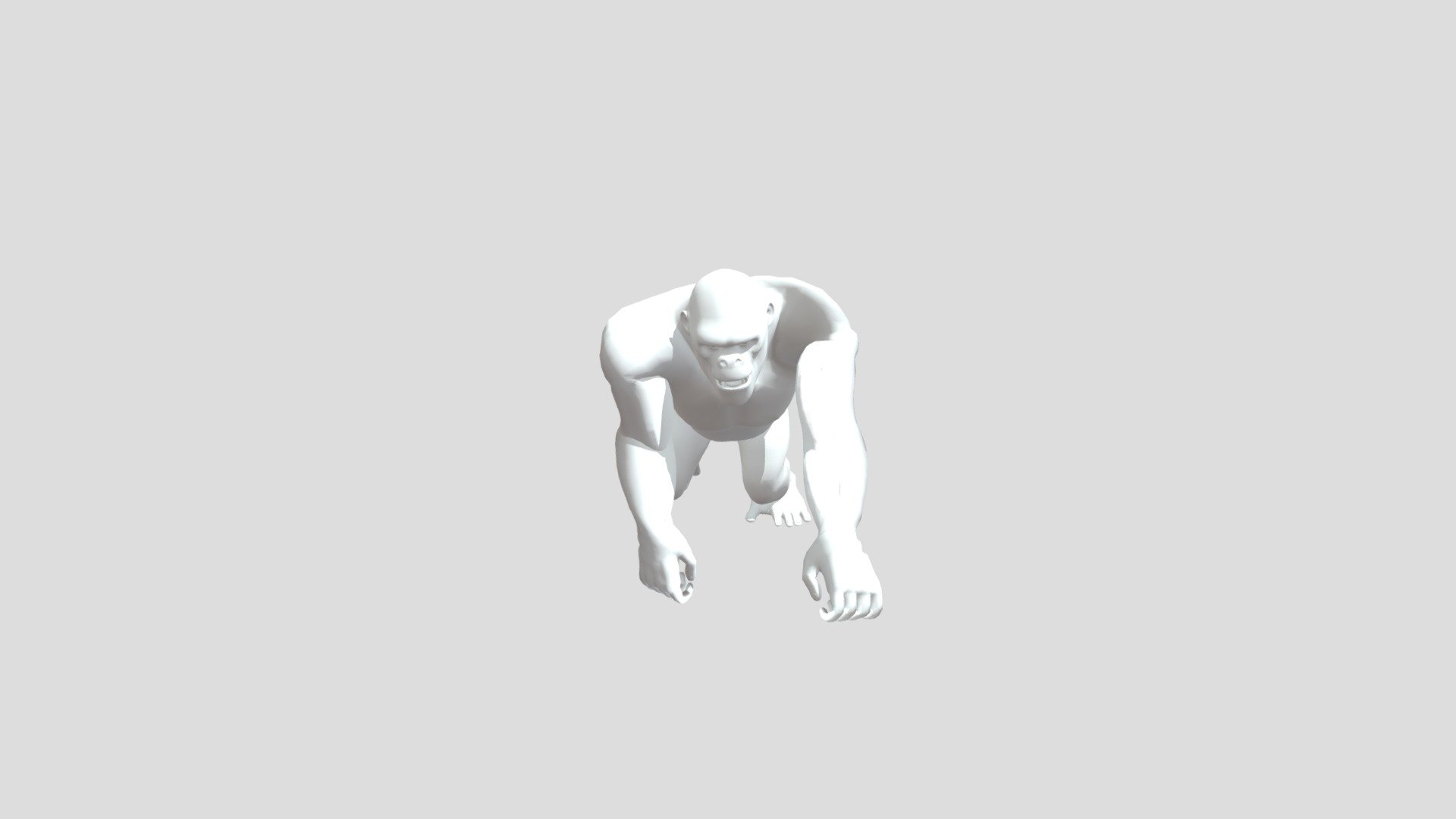 A2 Monkey Walk - 3D model by VeniciaTan [fa4719f] - Sketchfab