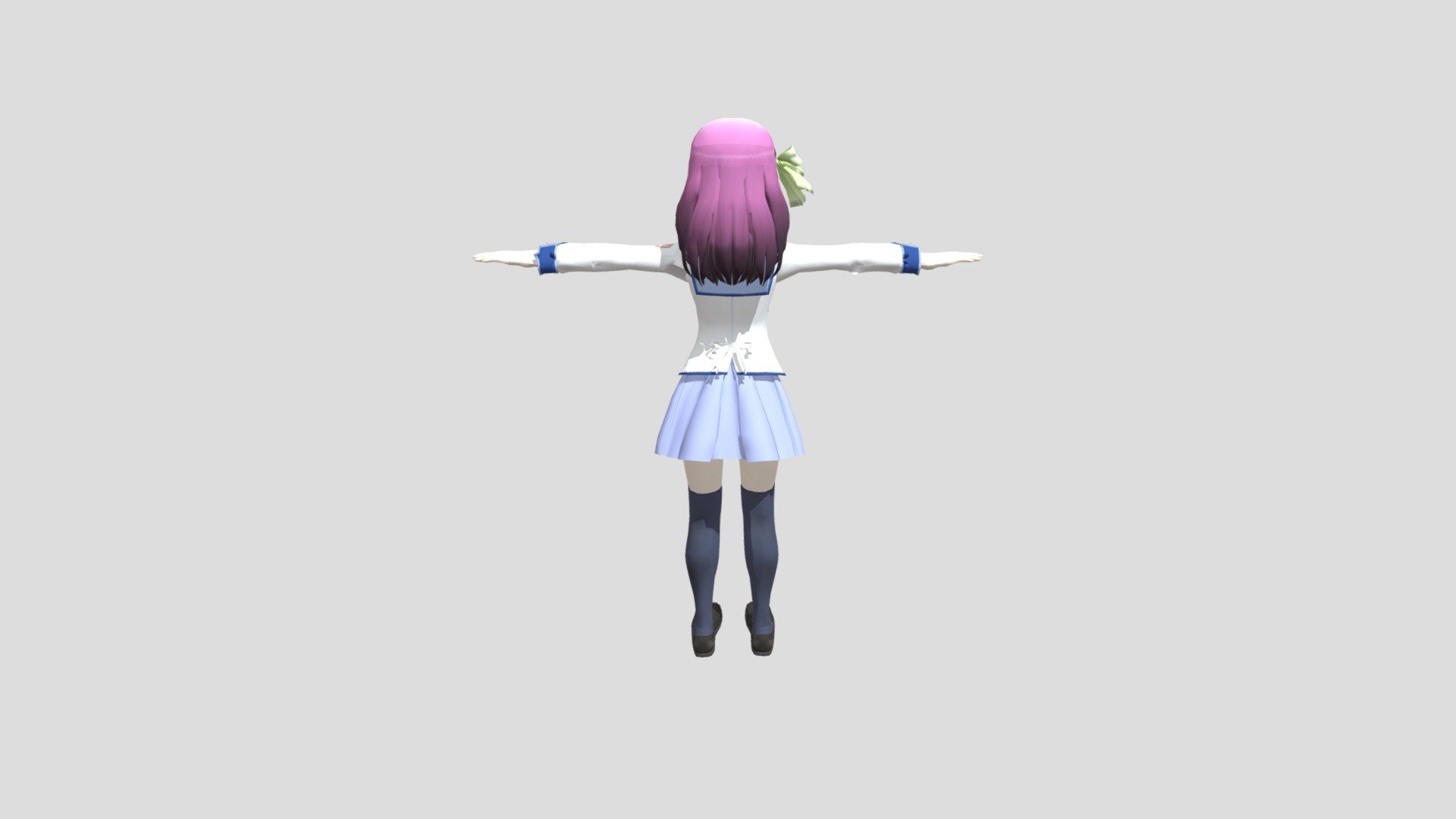 Nakamura Yuri - Download Free 3D model by RandomUser6234 [fa474bc] - Sketchfab