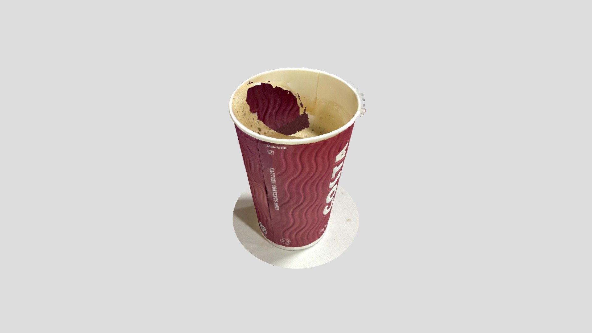 Costa cup - 3D model by robertaworkjr [fa47863] - Sketchfab