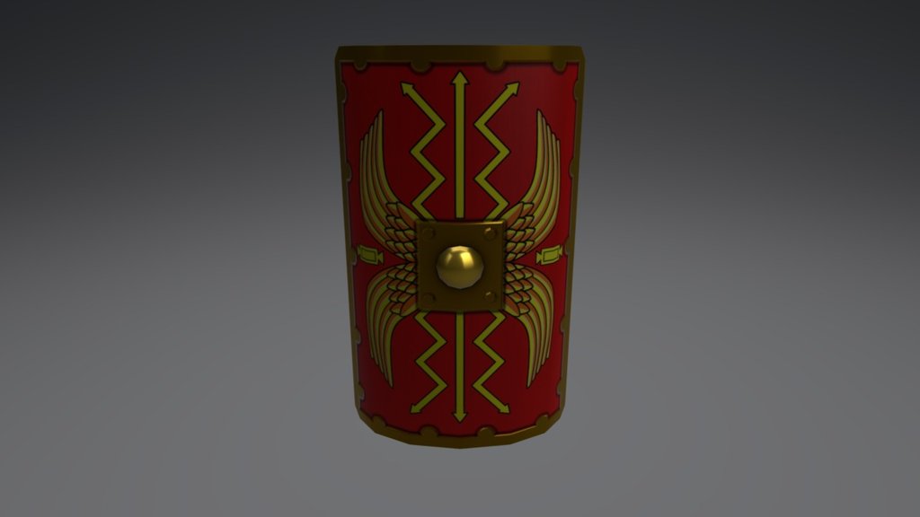 Shield - 3D model by Alpha.C.Studio (@chang) [fa48c98] - Sketchfab