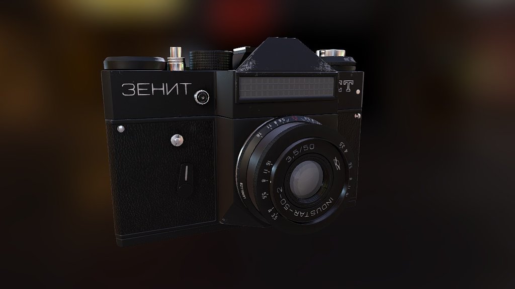 Zenit camera - 3D model by ledjo [fa4b442] - Sketchfab