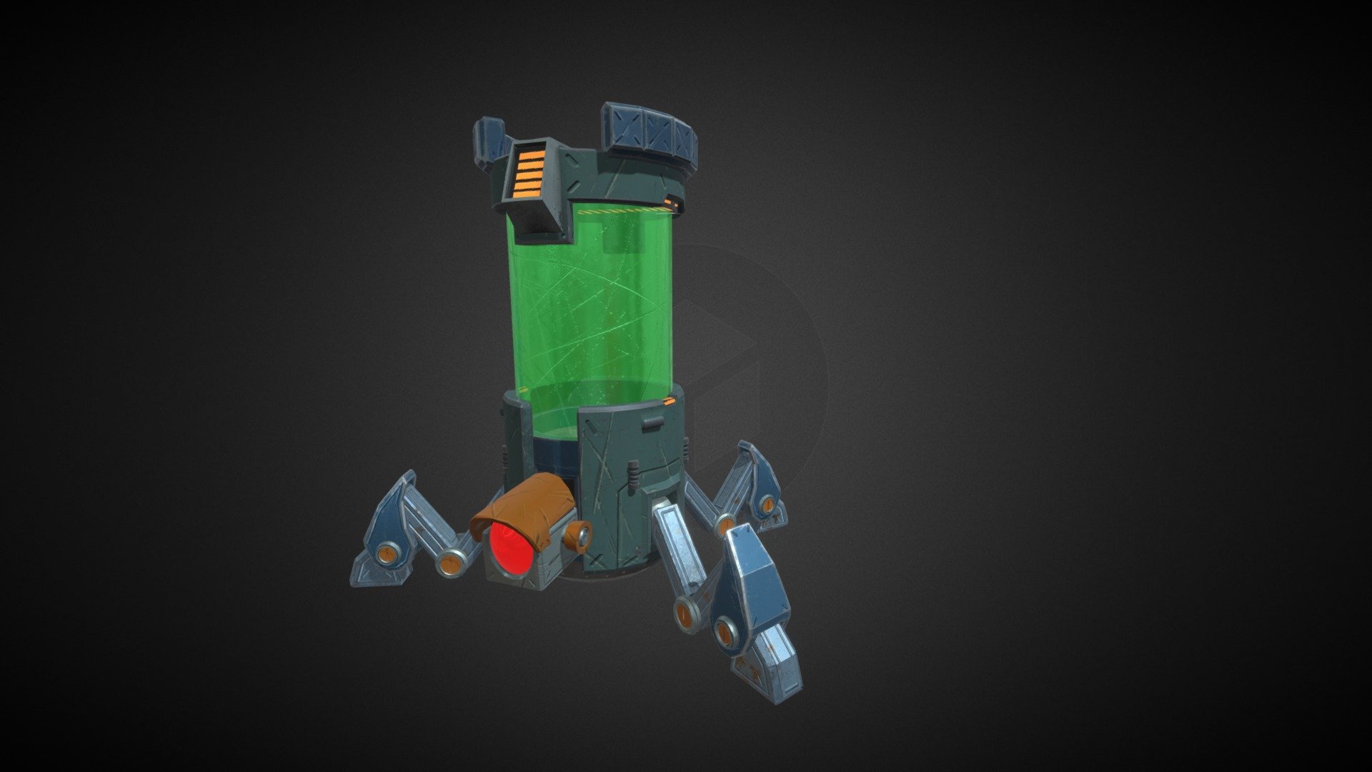 Plant_Bot - 3D model by Emil Julieboe (@Emiljul) [fa4b9de] - Sketchfab