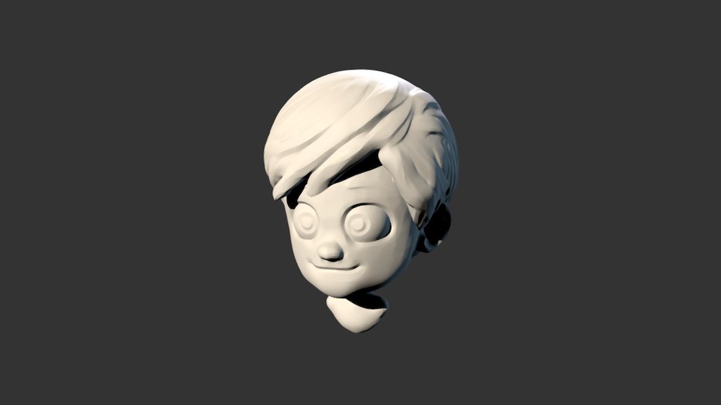 Practice#2 "Evan" - 3D model by Julian Clark (@julianclarkstudios ...