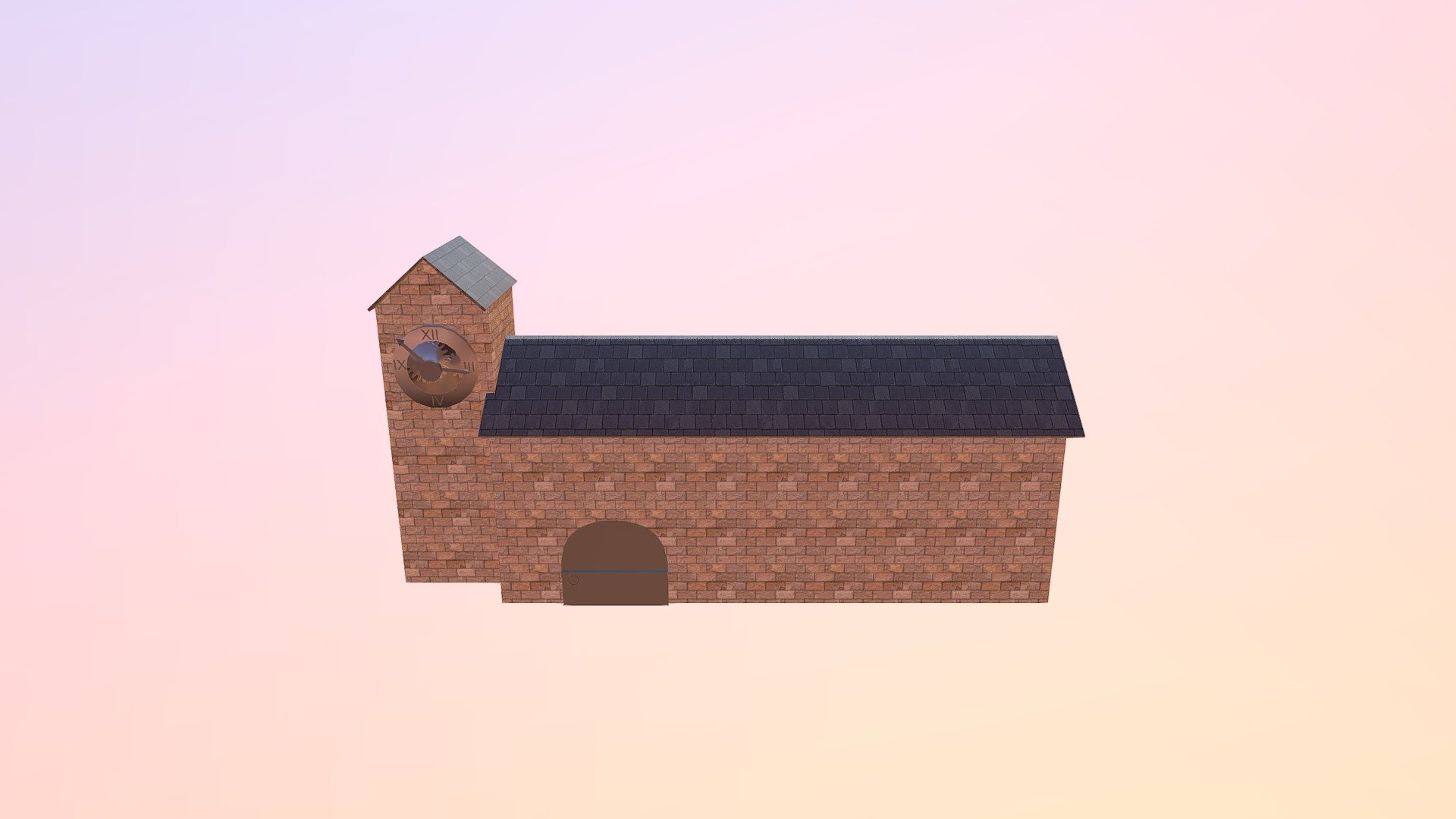 Clock Tower (complete) 3 - 3D model by jamzemagee13 [fa4d031] - Sketchfab