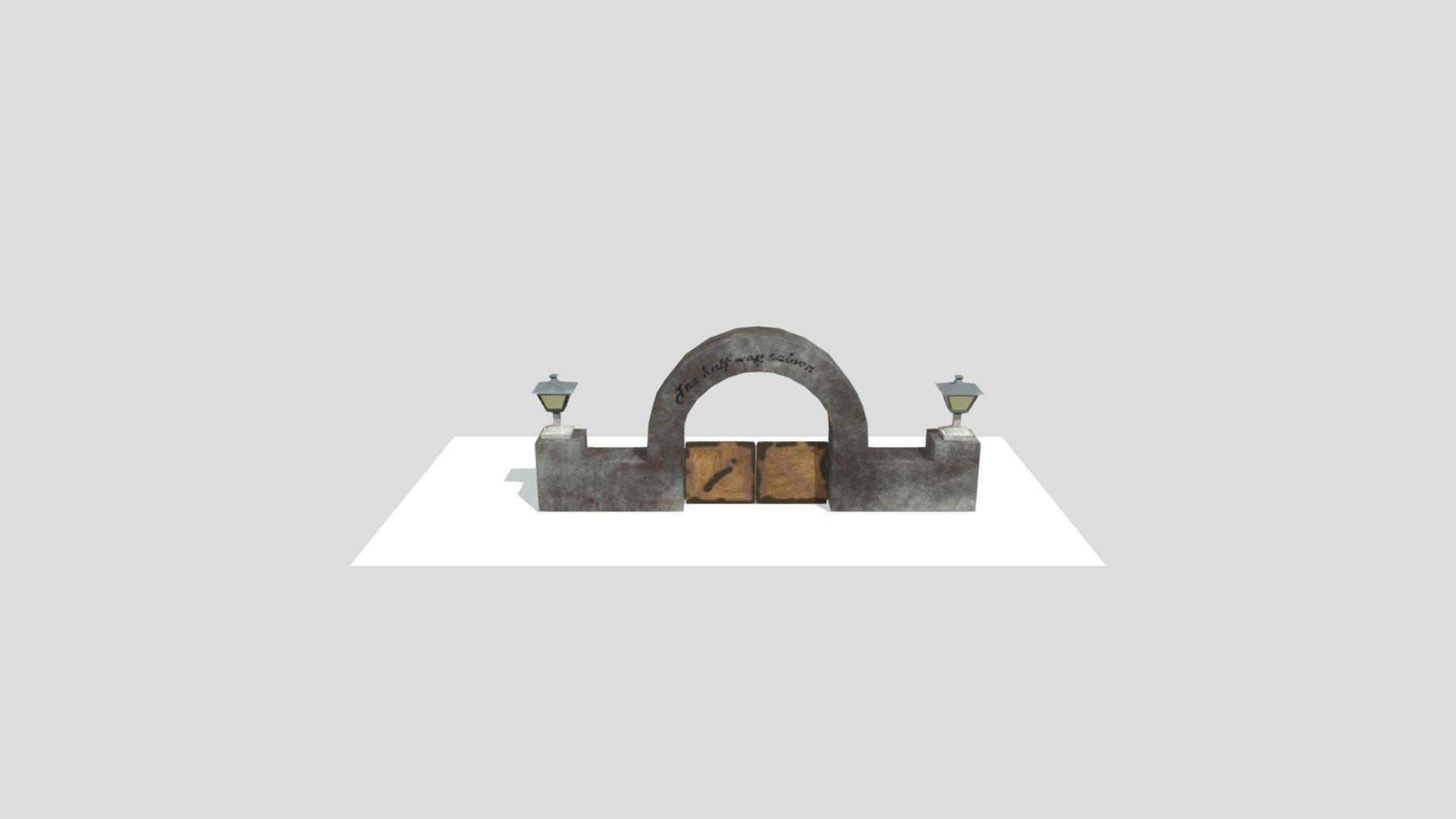 Assignment 1 gate model final - Download Free 3D model by speedzx ...