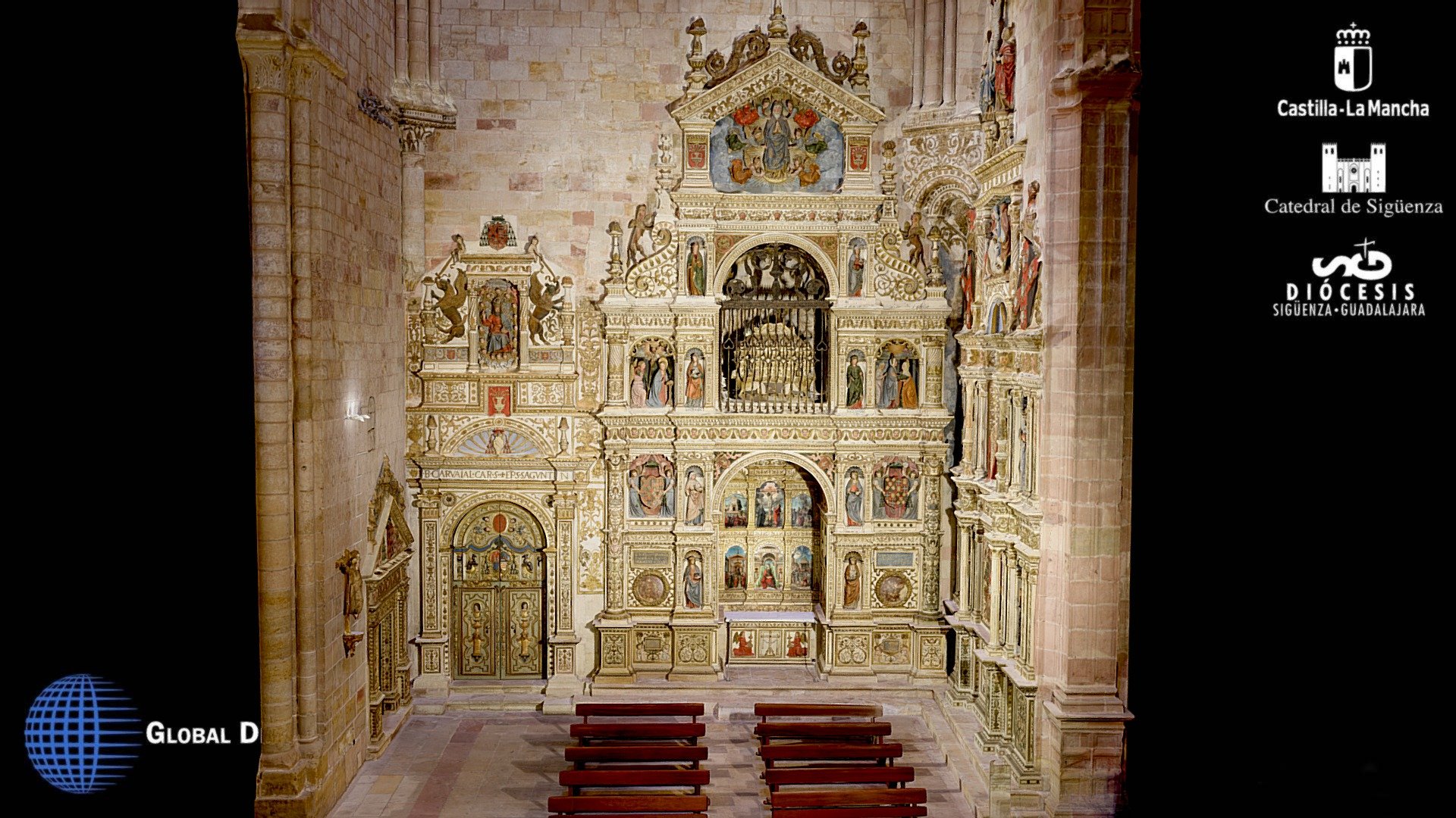 Altar of Santa Librada. Sigüenza Cathedral - Download Free 3D model by ...