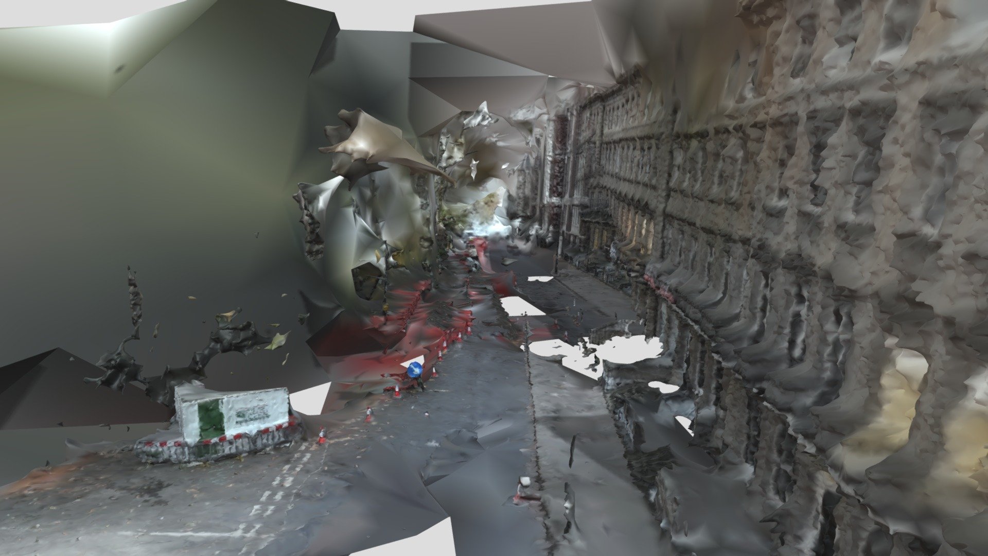 Street view 1 - 3D model by Mapping (@c2022) [fa4da03] - Sketchfab