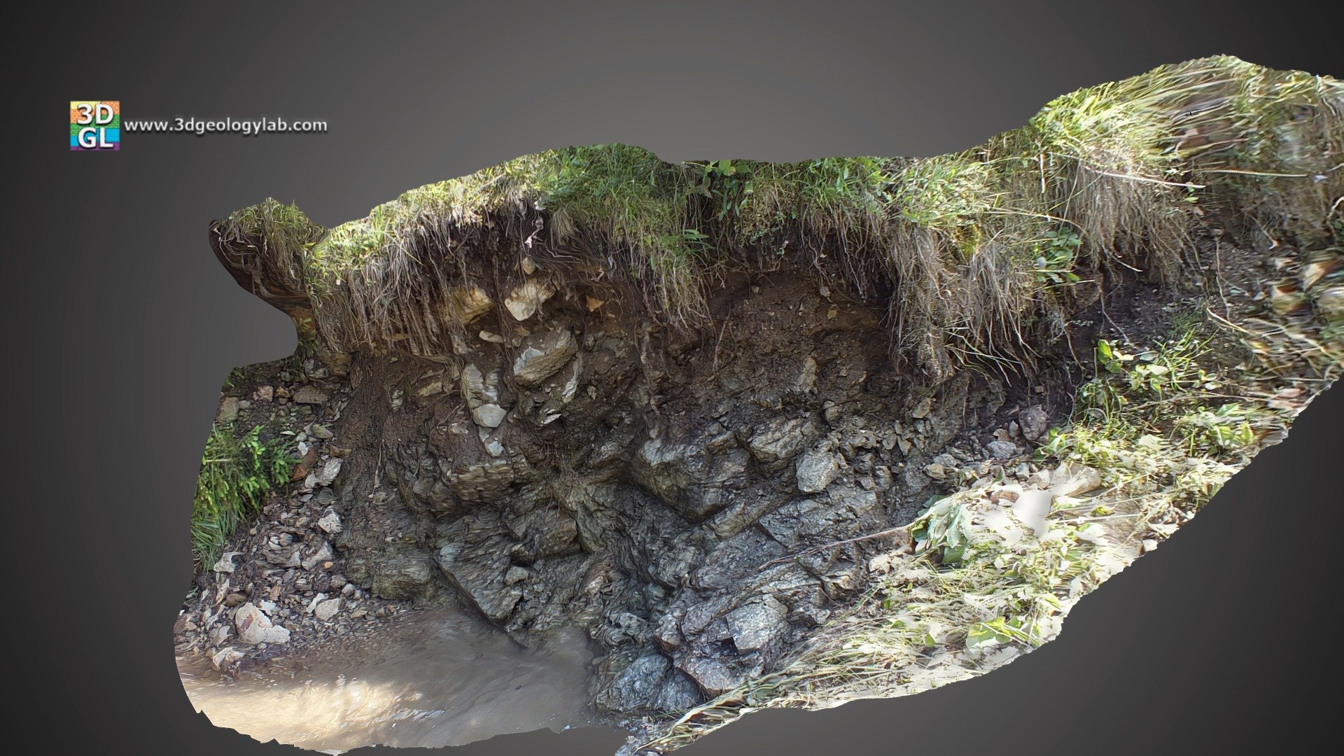 Outcrop - H196 - 3D model by 3D Geology Laboratory (@3DGeologyLab ...