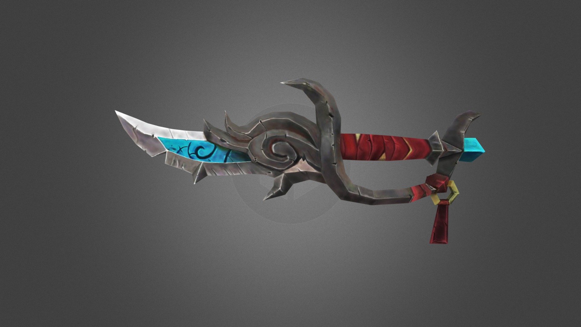 Draenic Sword - 3D model by damir_bozanic [fa5082b] - Sketchfab