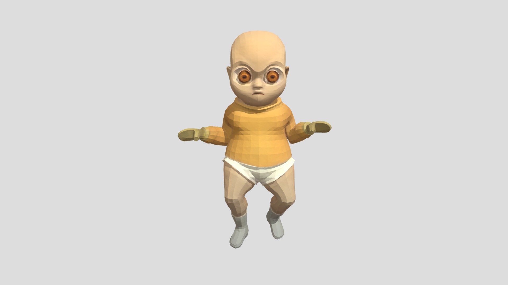 Baby in yellow - 3D model by Mizopizo.199 [fa50fe1] - Sketchfab