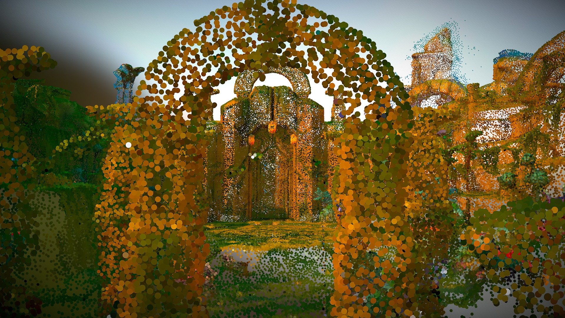 Point cloud environment test - 3D model by Miguel Bandera ...