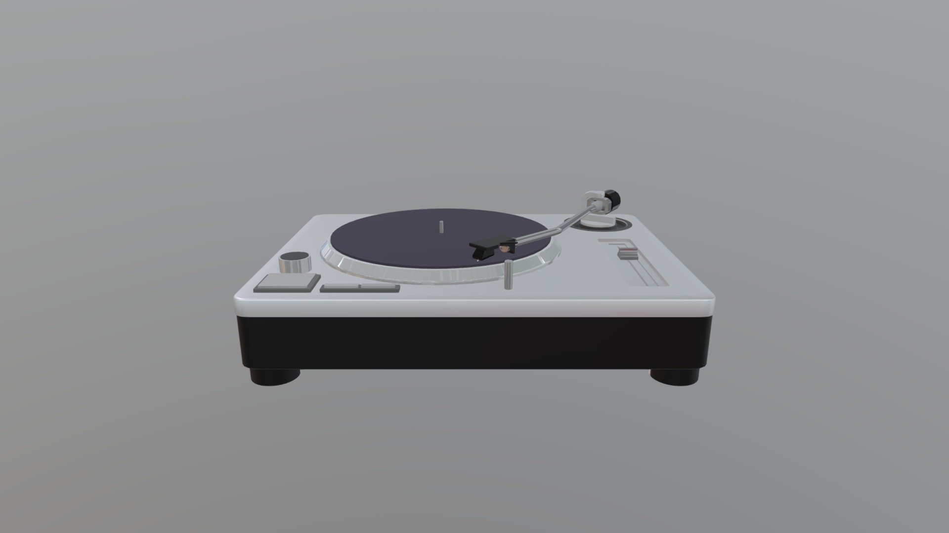 Simple Vinyl Turntable - Download Free 3D model by Teapot_Models ...