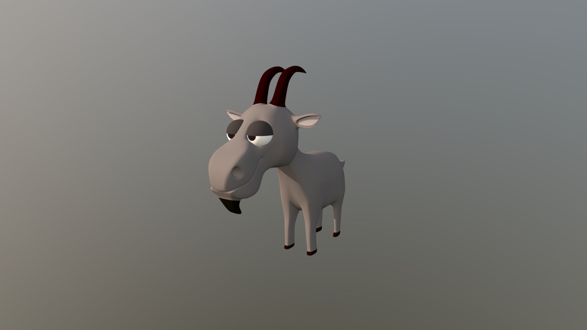 Goat - 3D model by Naphat.Bankkok (@Naphat.Ariyathanathon) [fa54927 ...