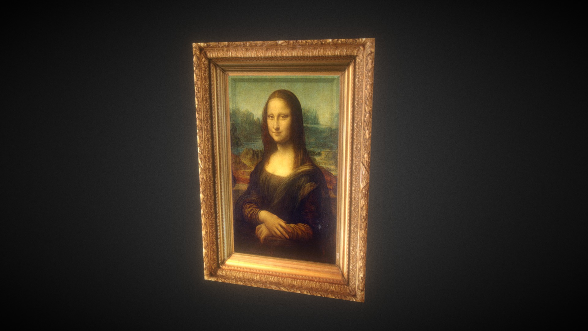 Monalisa - Download Free 3D model by Milan (@milanfonken) [fa55dc4 ...