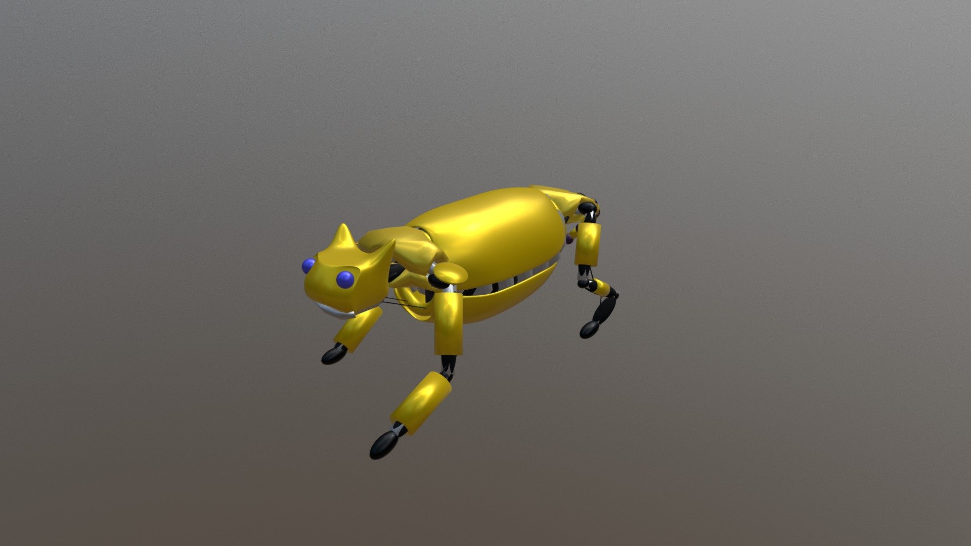 Robot Cat - 3D model by Mr_John [fa56e26] - Sketchfab