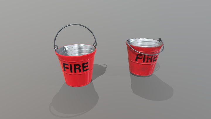 Buckets 3D models - Sketchfab