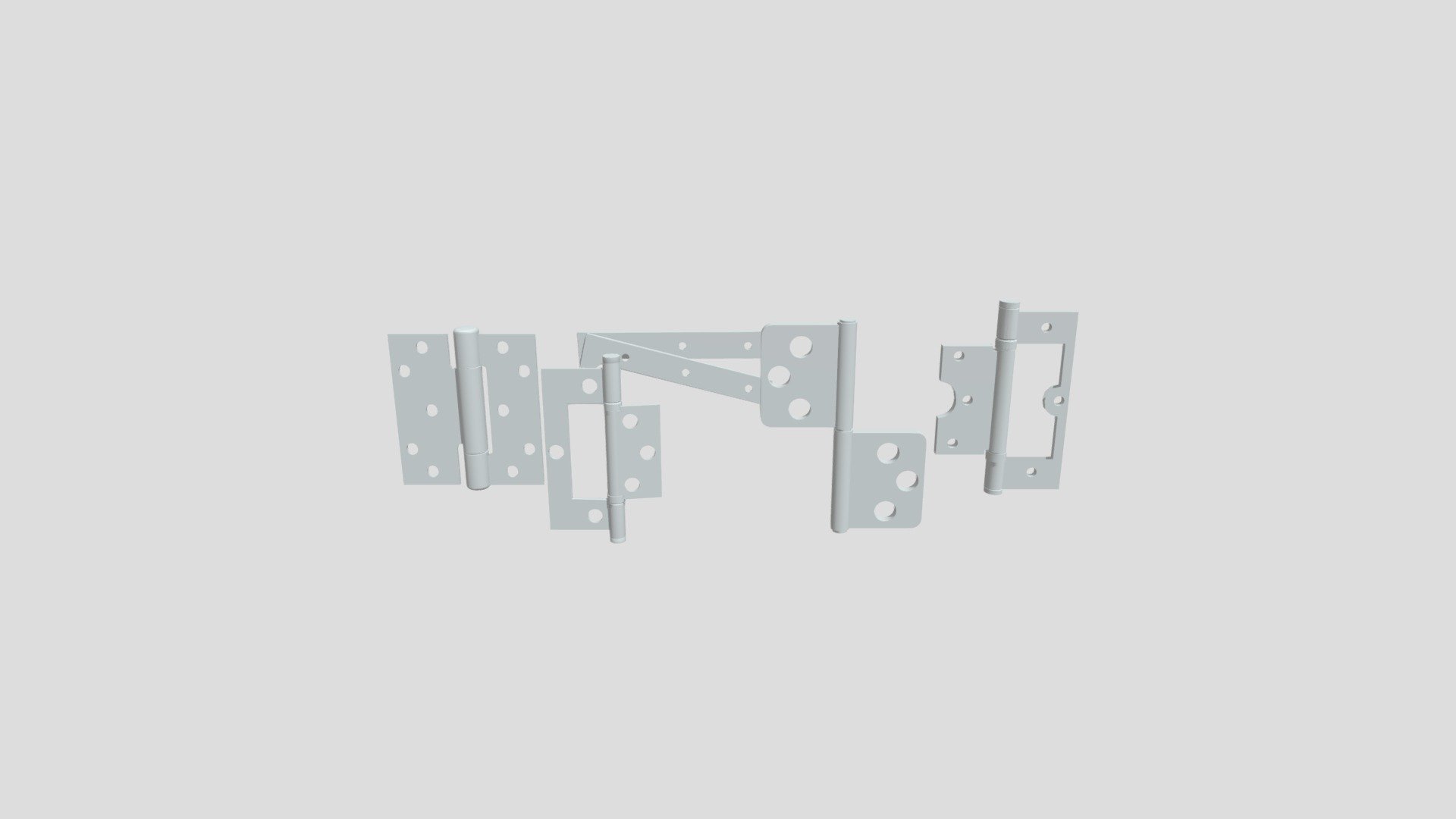 5 Hinge Designs. - Download Free 3D model by laycockj32 [fa58cfe ...