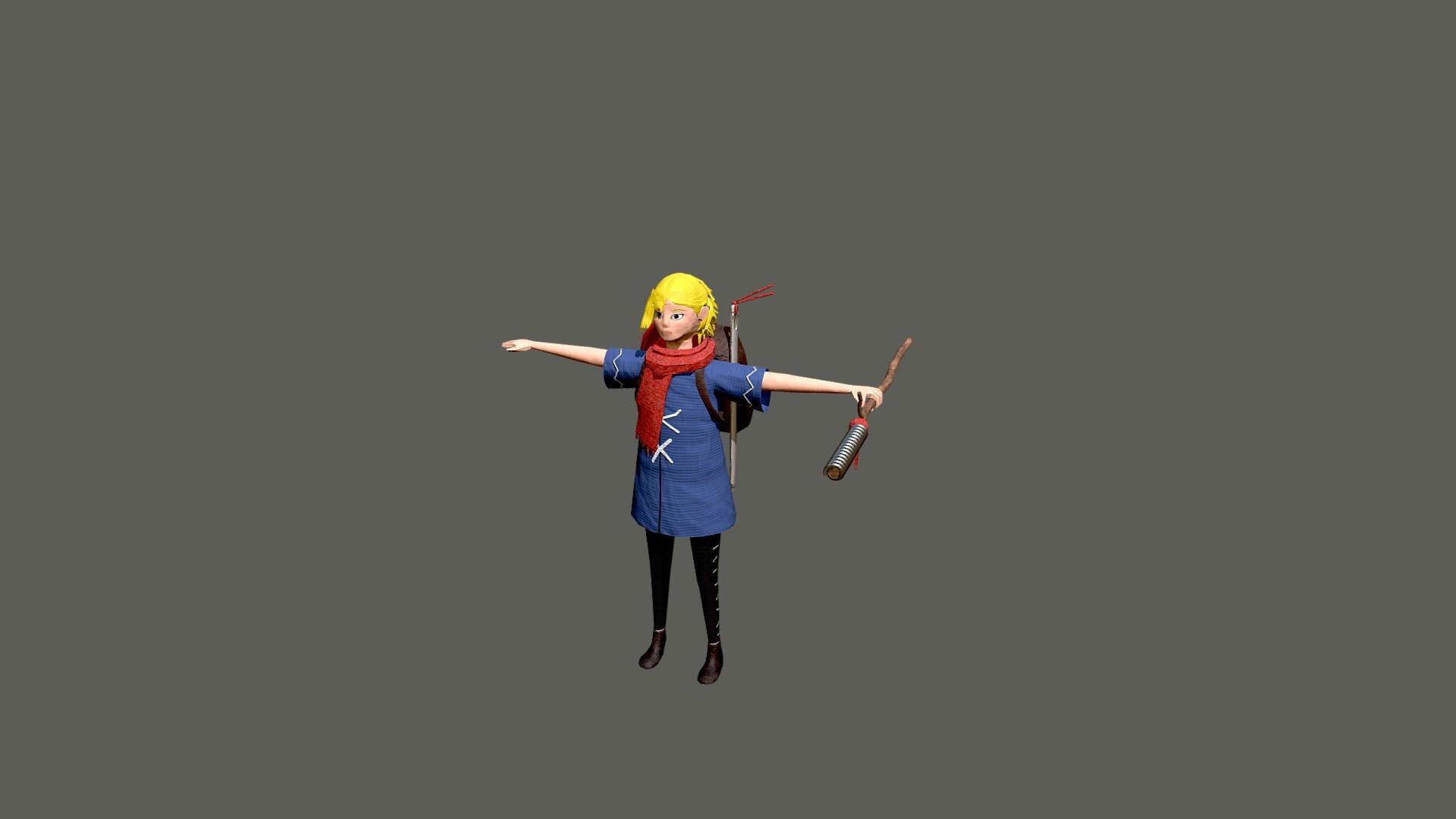 Demi (Character Model) - 3D model by DanFGould [fa59b8b] - Sketchfab