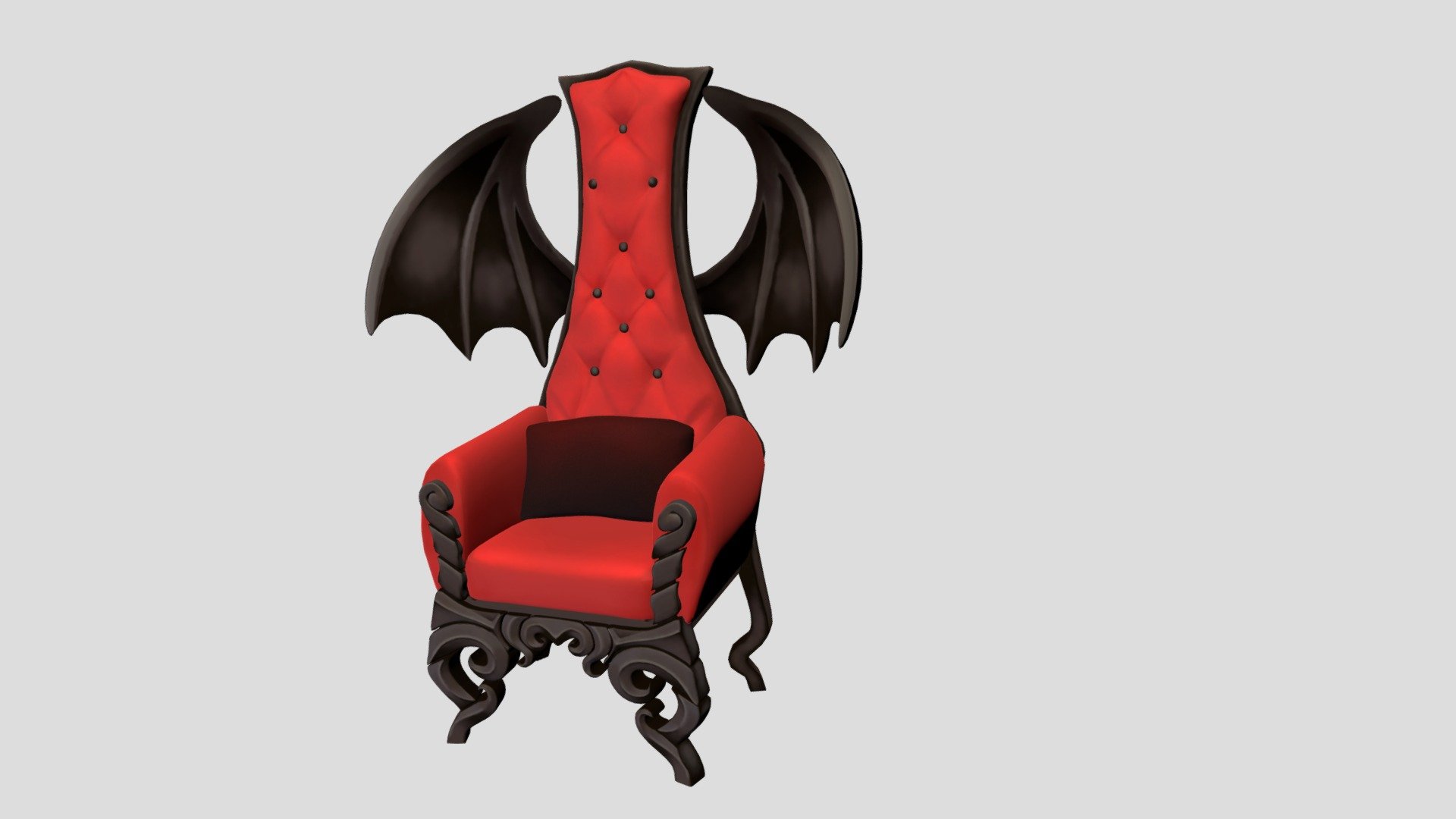 Winged Throne - 3D model by Spectral_Burrow [fa59c63] - Sketchfab