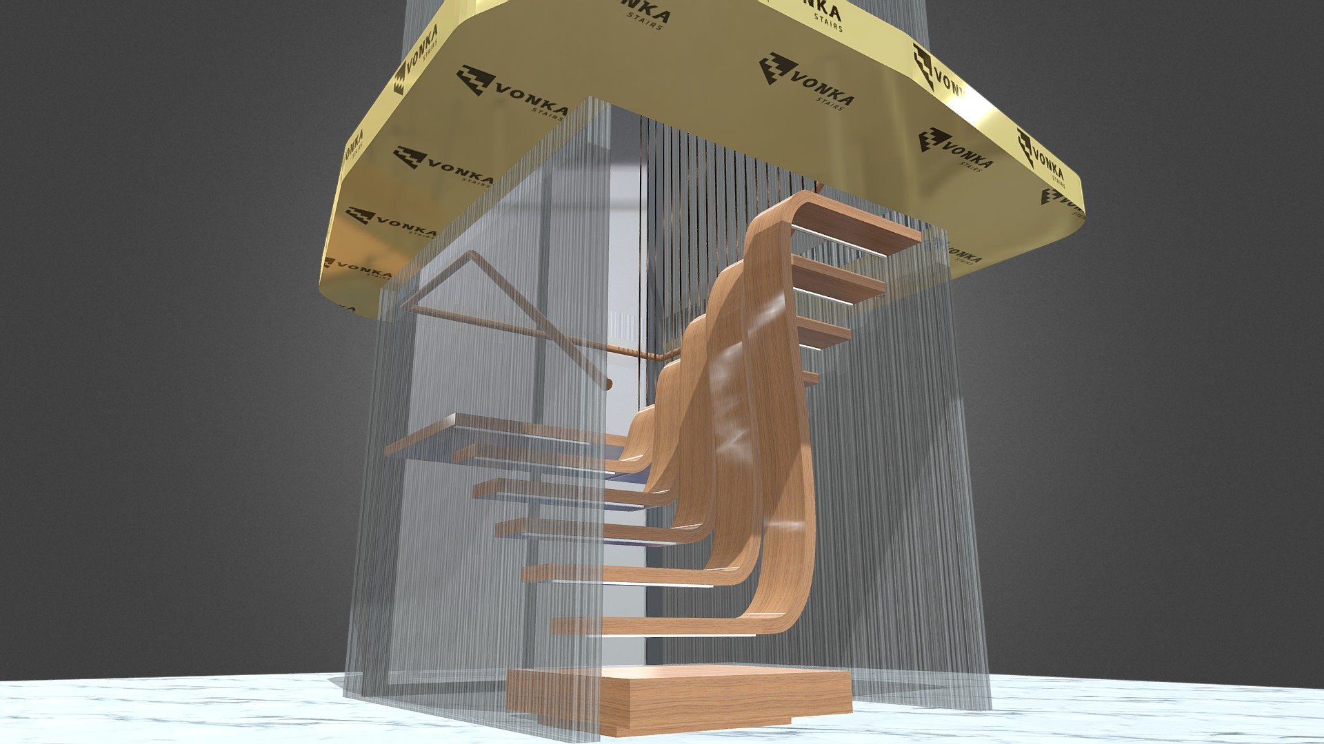floating v1 - Download Free 3D model by Vonka Stairs Ltd (@vonka ...