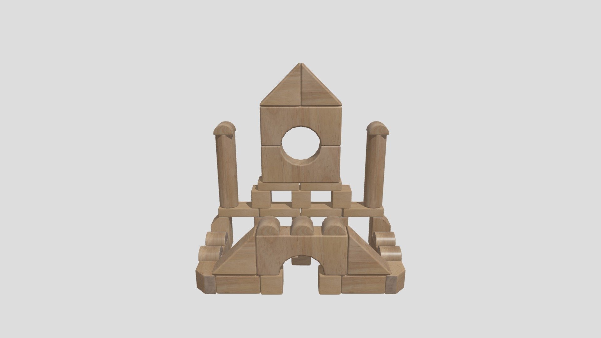 CGT 116 - Unit Block Castle - Download Free 3D model by srebenna ...