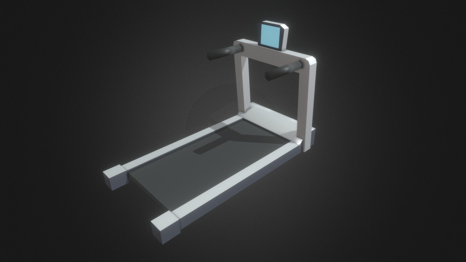 Household Props Challenge Day #20 - Treadmill - 3D model by Liberi ...