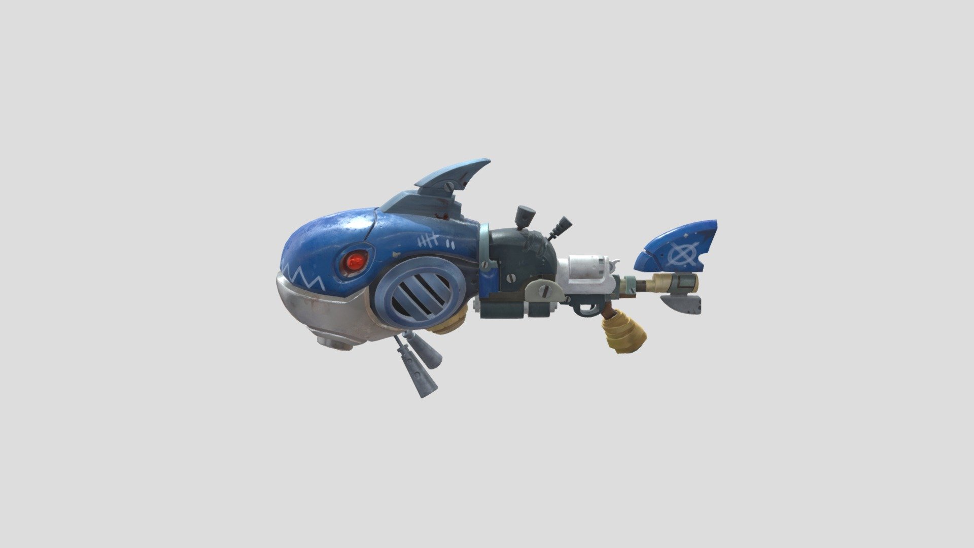 Fishing Cannon - 3D model by blkysuity [fa5cb79] - Sketchfab