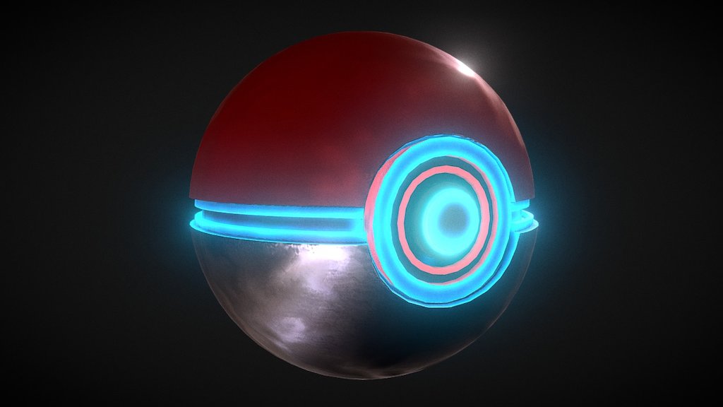 pokemon ball - 3D model by CHERY3344 [fa5e707] - Sketchfab