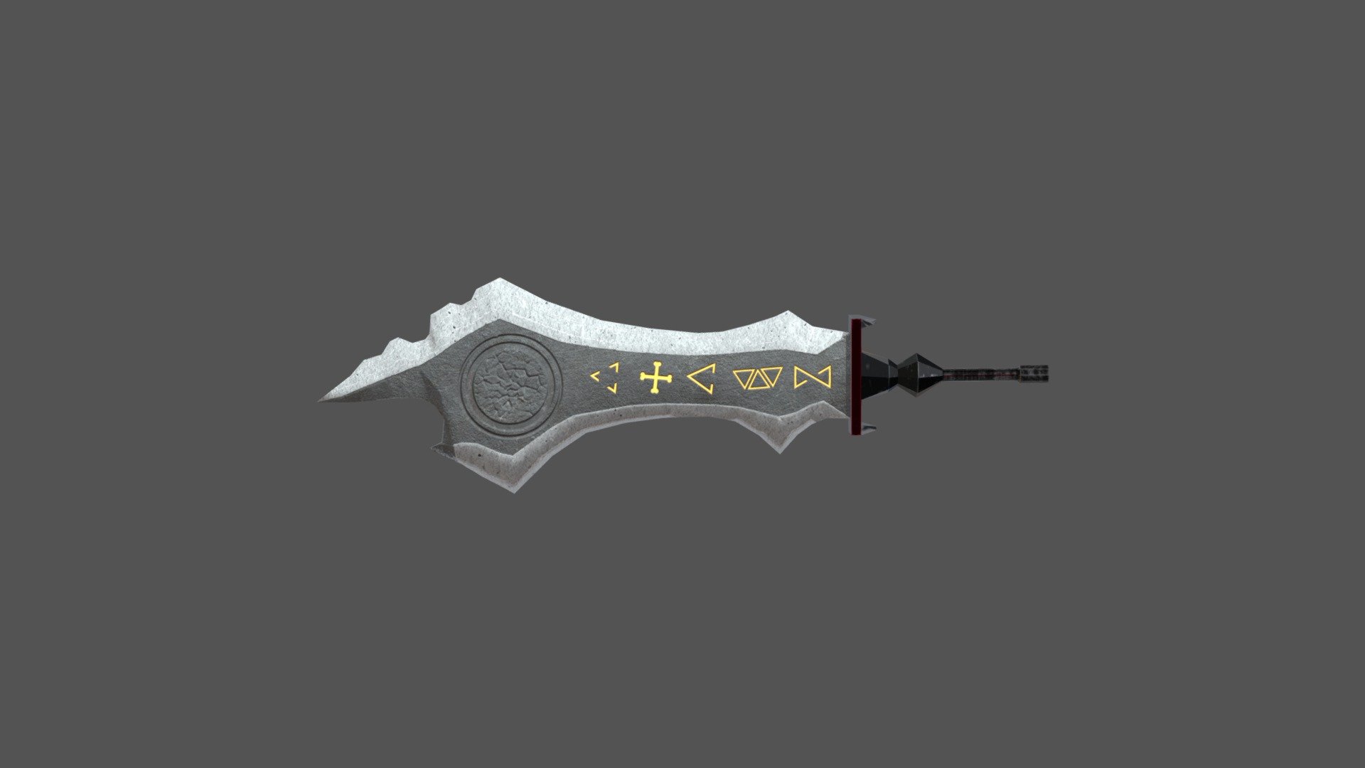 Fantasy sword - 3D model by psykick8 [fa5eb00] - Sketchfab
