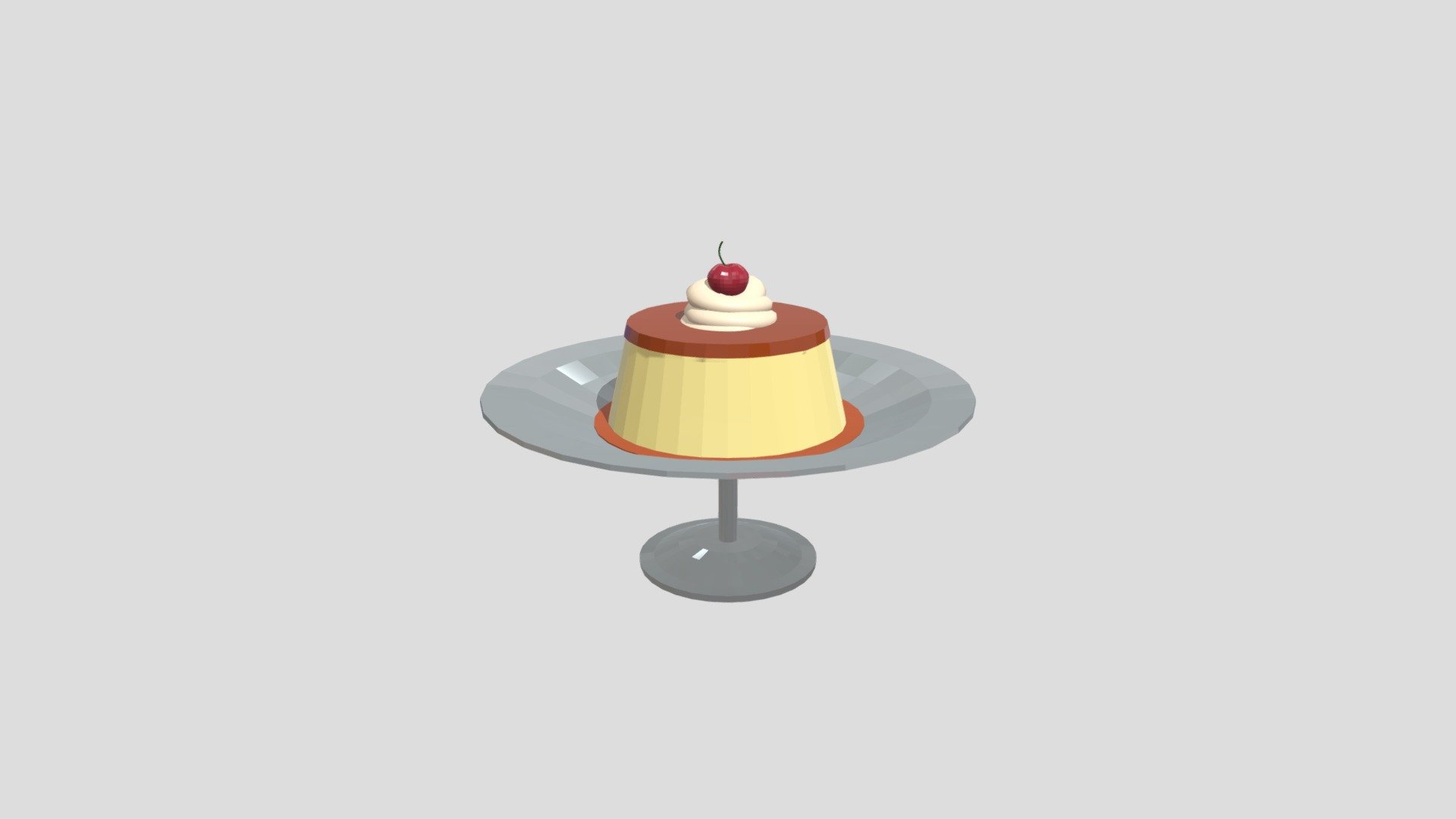 pudding - 3D model by Tsaiguaboo (@109502019) [fa5f85a] - Sketchfab