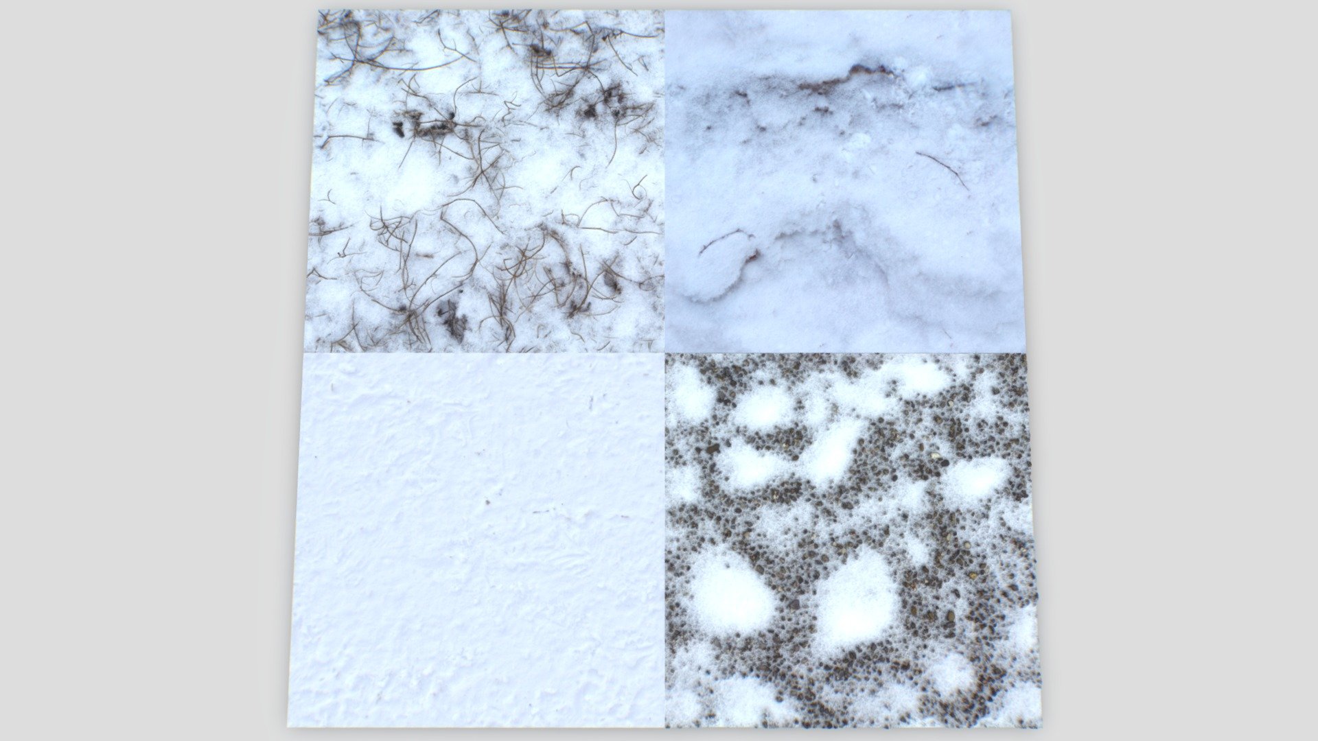 Snow terrain PBR pack 6 Textures - Buy Royalty Free 3D model by 32cm ...