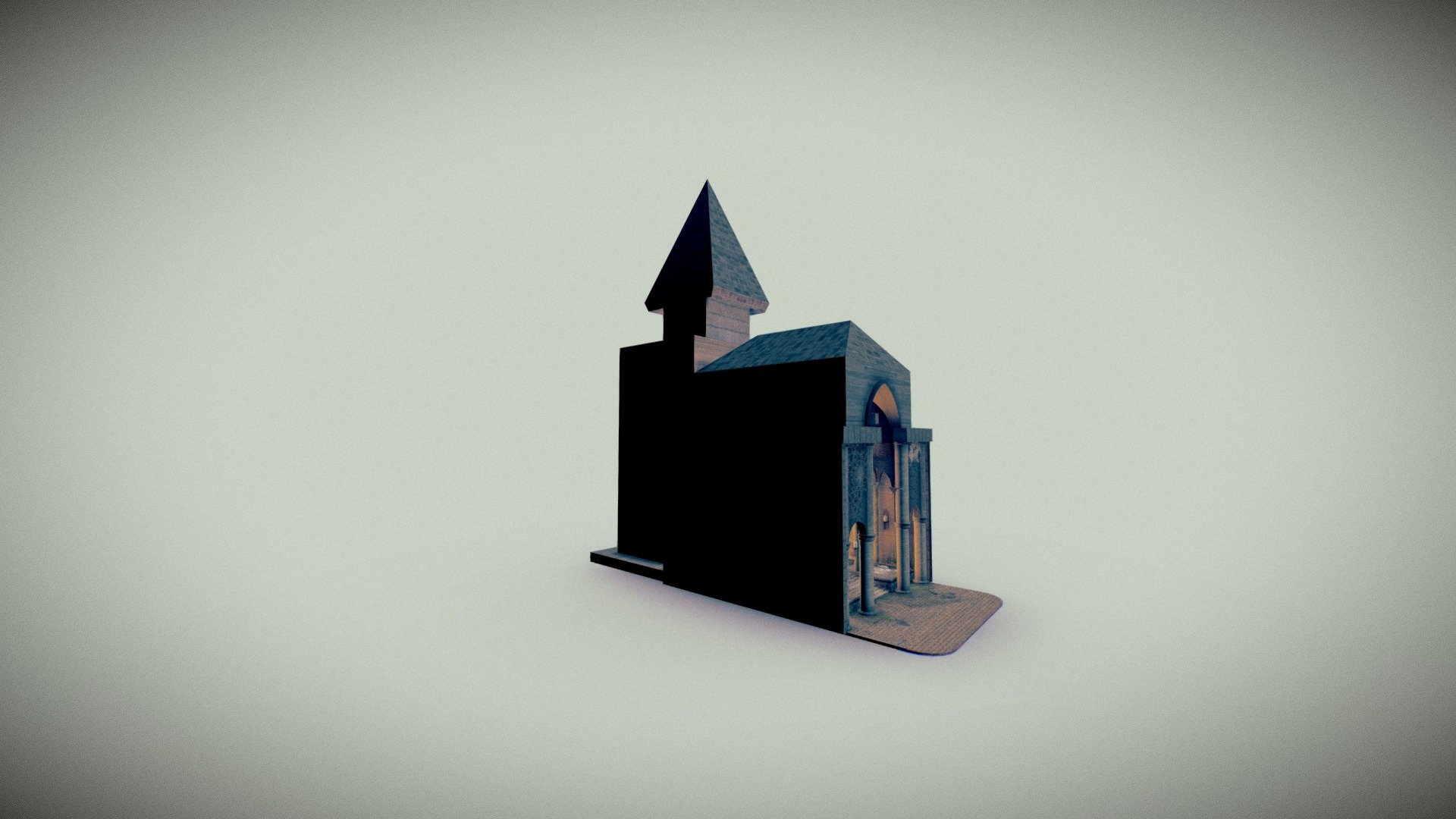 Accursed Church (Justin Wallace AAU) - 3D model by shin_wallace1 [fa60ee4] - Sketchfab