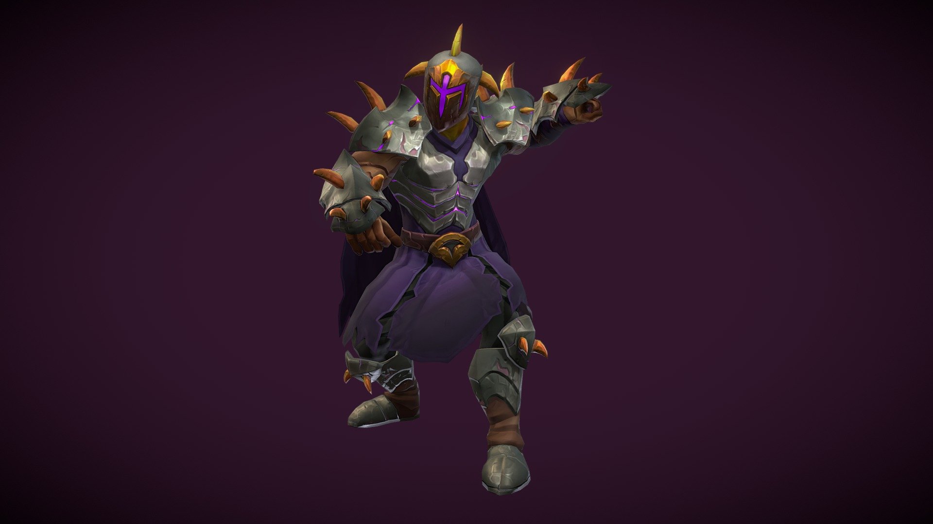 Stylized Orc Male Dungeon Plate(Outfit) - 3D model by N-hance Studio ...