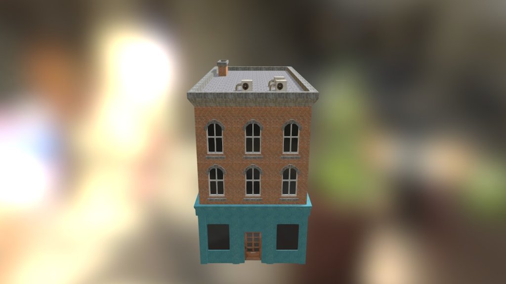 Blender Shop Model - 3D model by corvussg [fa61dc2] - Sketchfab