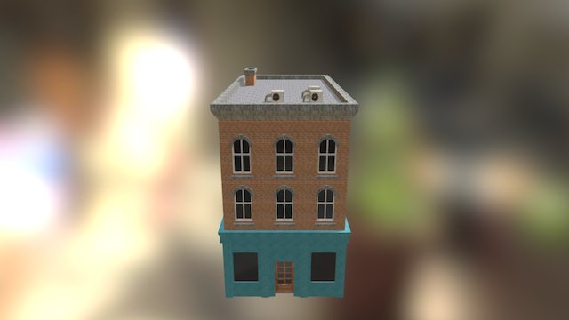 Building-mesh 3D models - Sketchfab