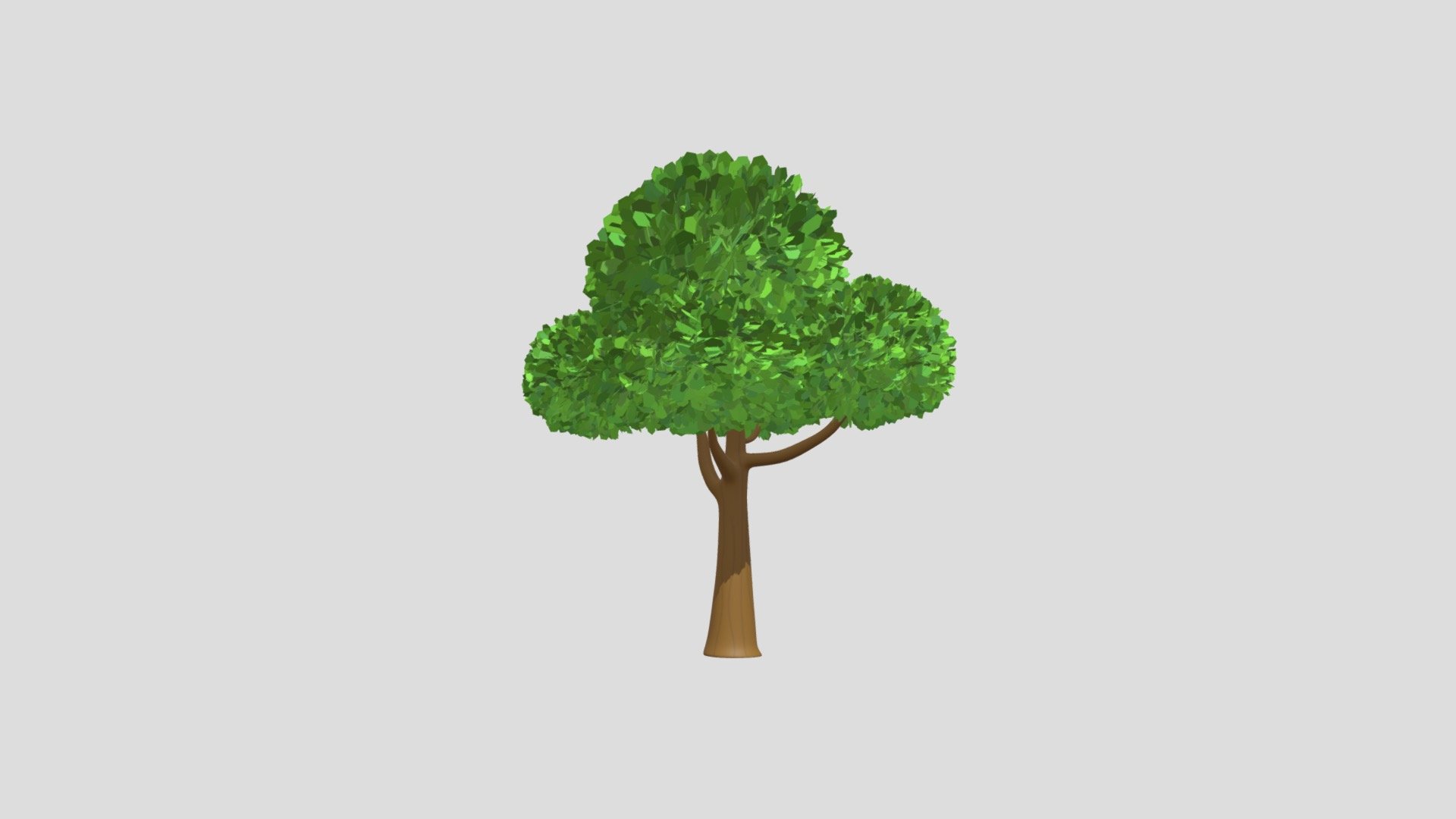 Toon Tree - Buy Royalty Free 3D model by Ed+ (@EDplus) [fa62ca9 ...