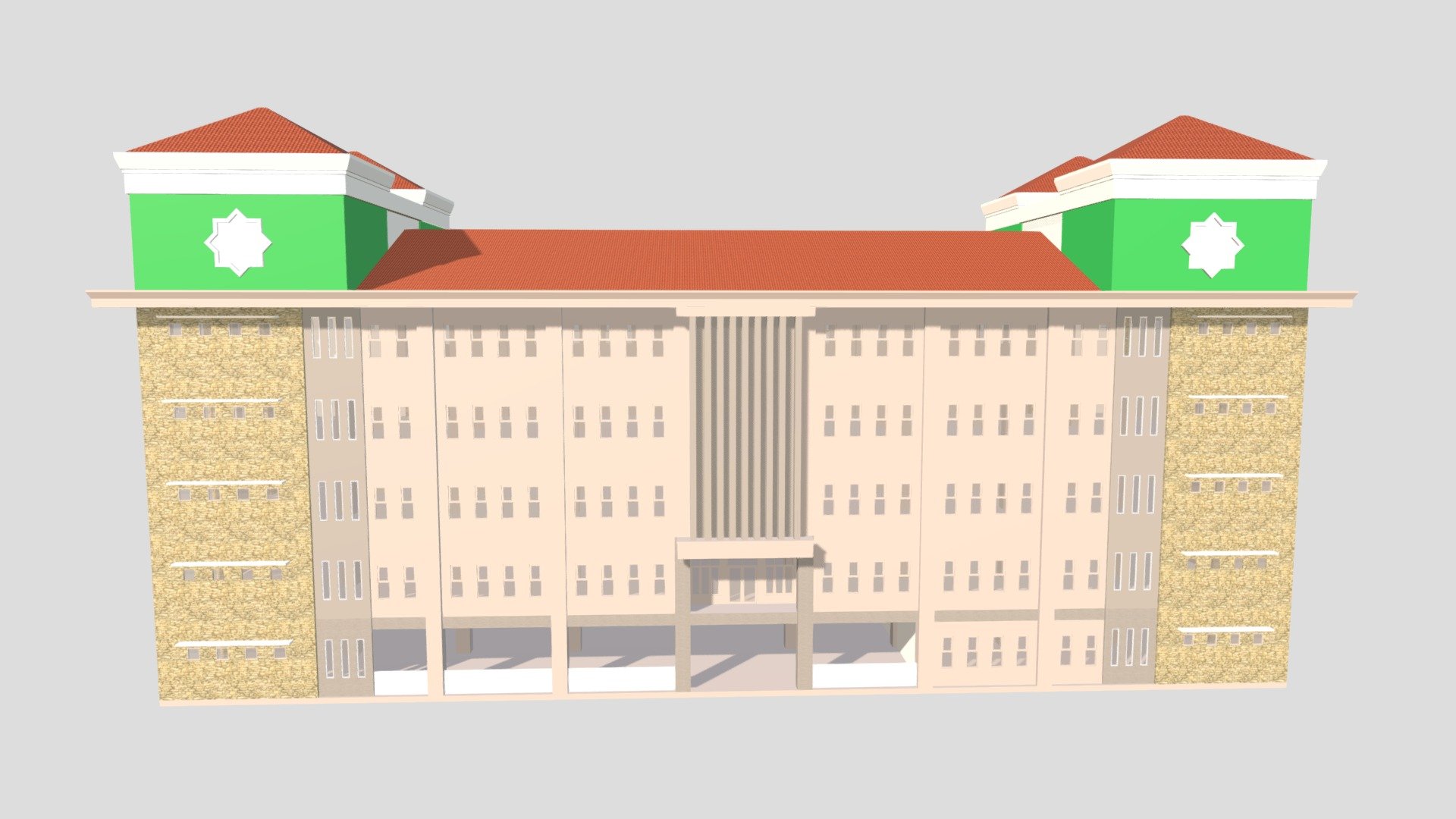 Desain Sekolah SD Modern - Download Free 3D model by jennie yankee (@jennieyankee06) [fa63078 ...