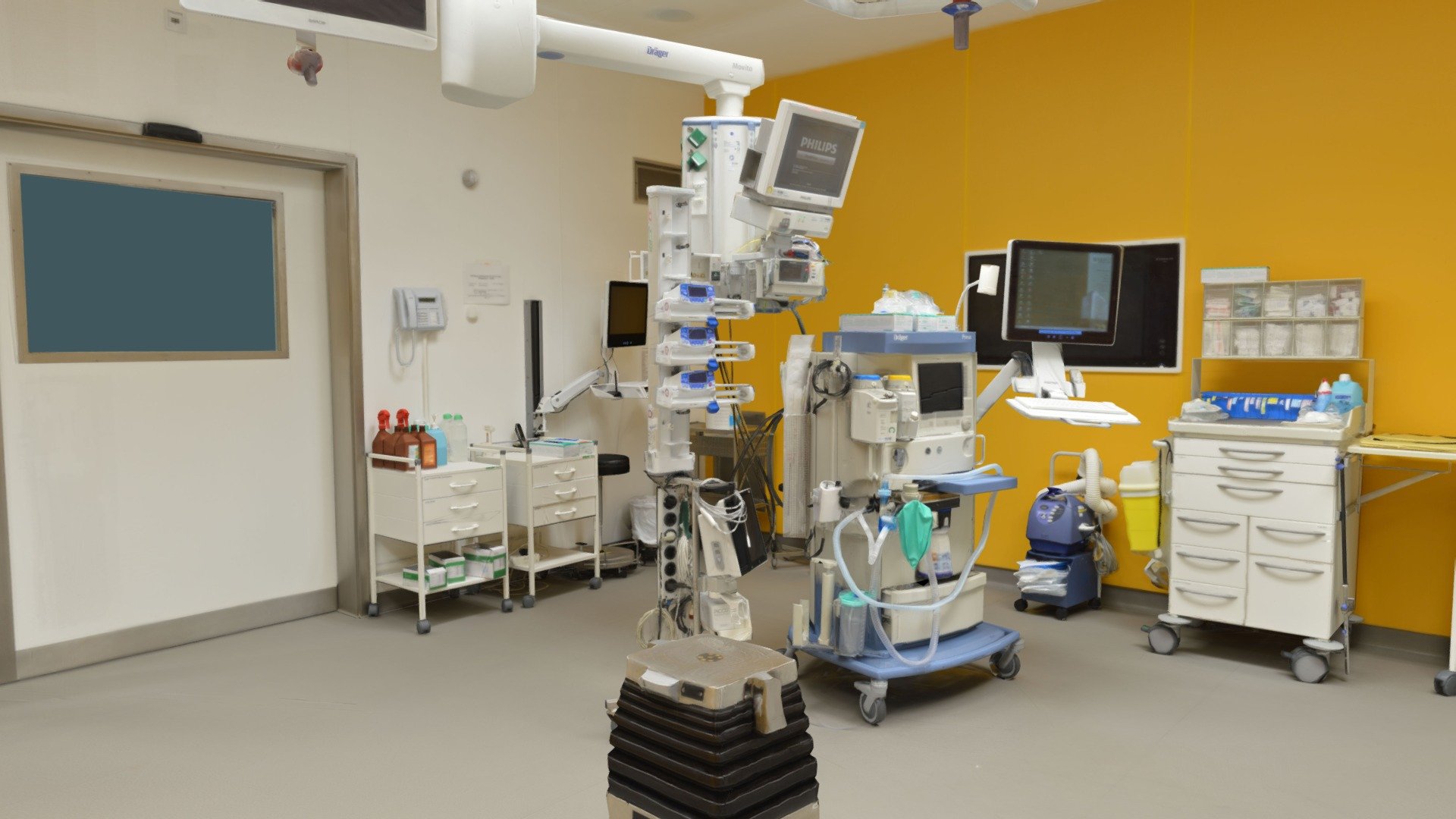 Charité University Hospital - Operating Room - Download Free 3D model ...