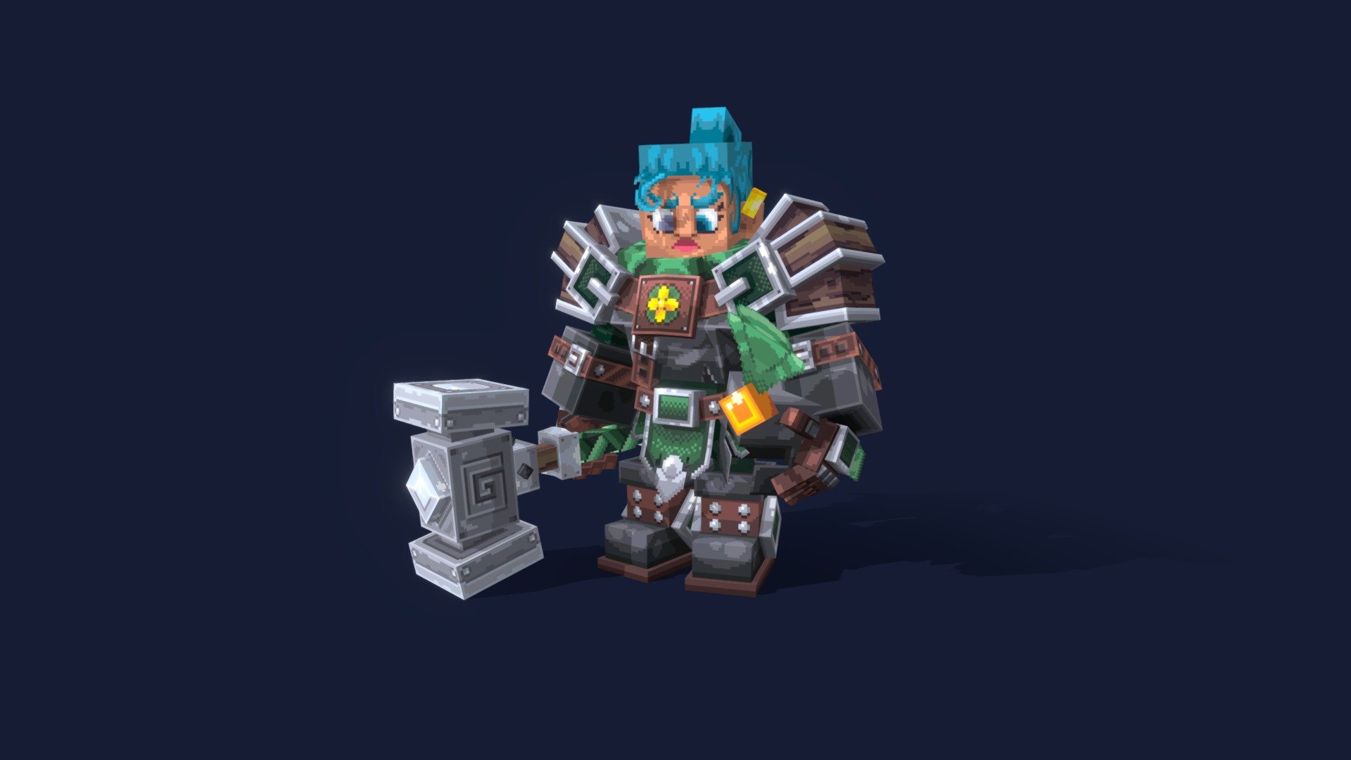 Paladin trainer - 3D model by MparmpaThodoras [fa640e8] - Sketchfab