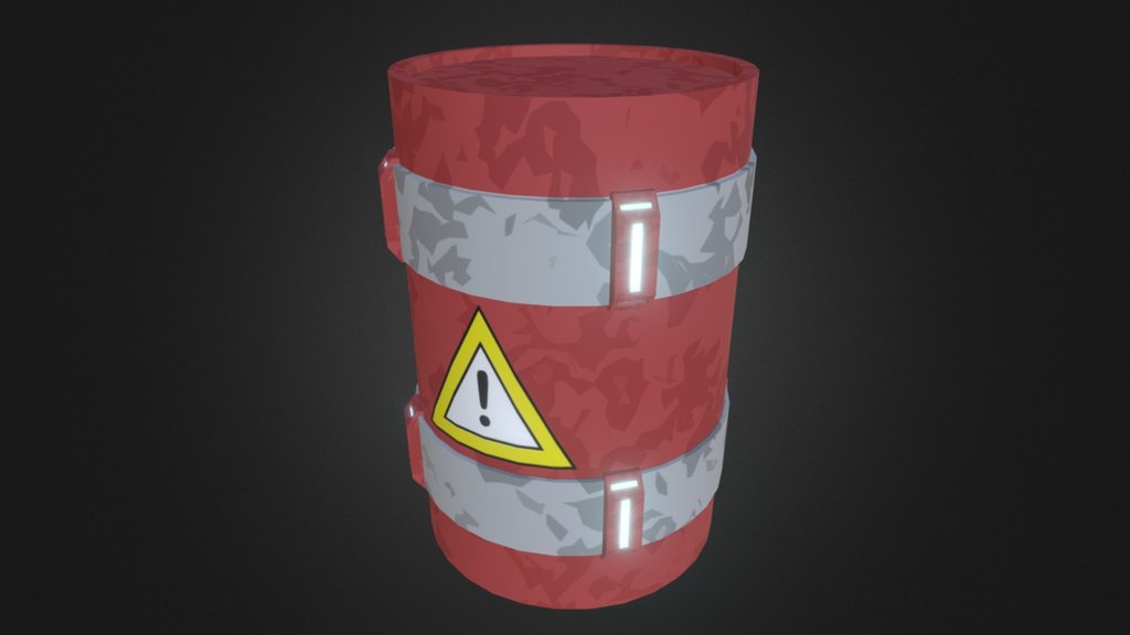Explosive Barrel - 3D model by jcowin94 [fa64aa0] - Sketchfab