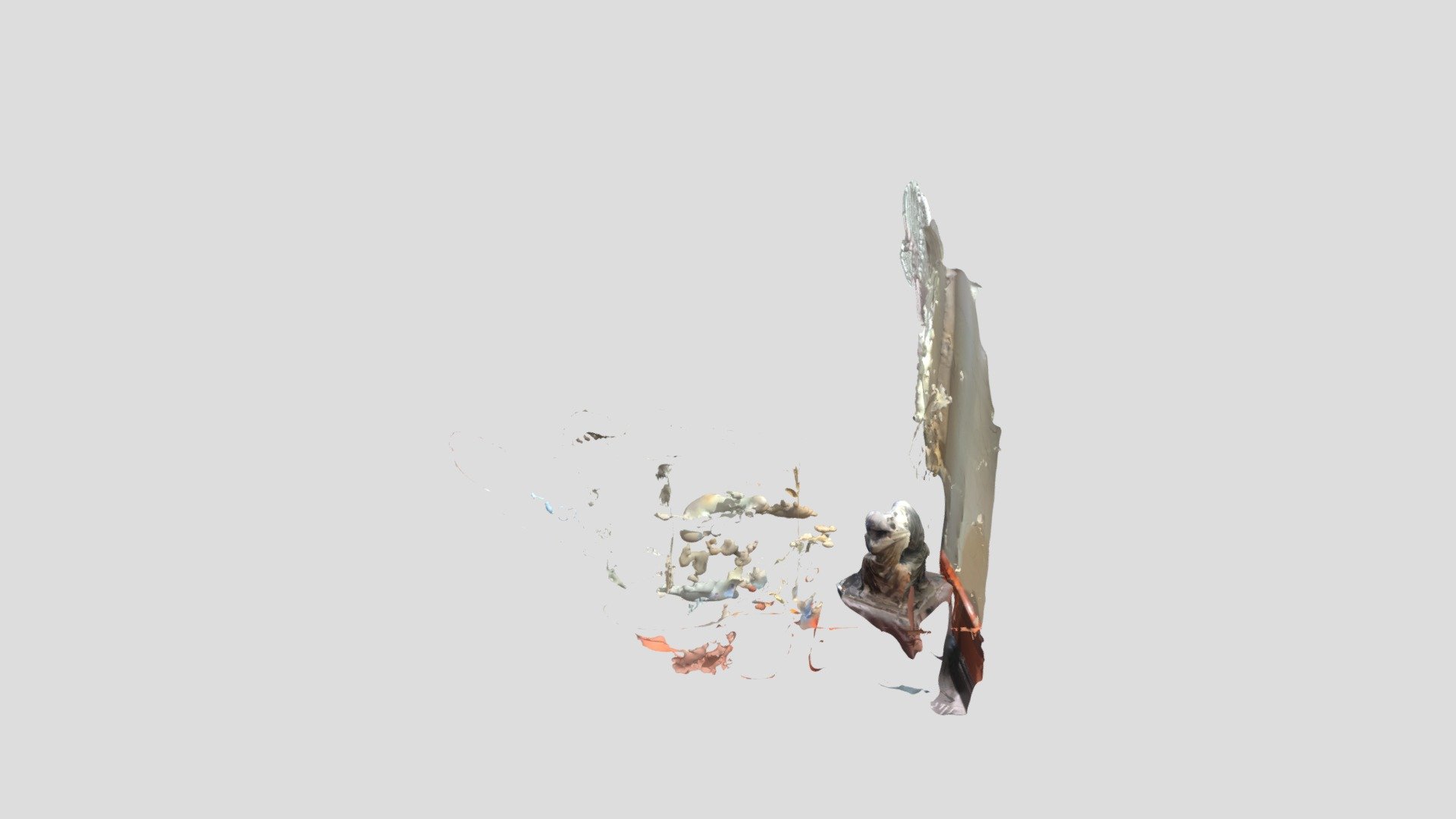 Artwork scanning - 3D model by della12138 [fa65281] - Sketchfab