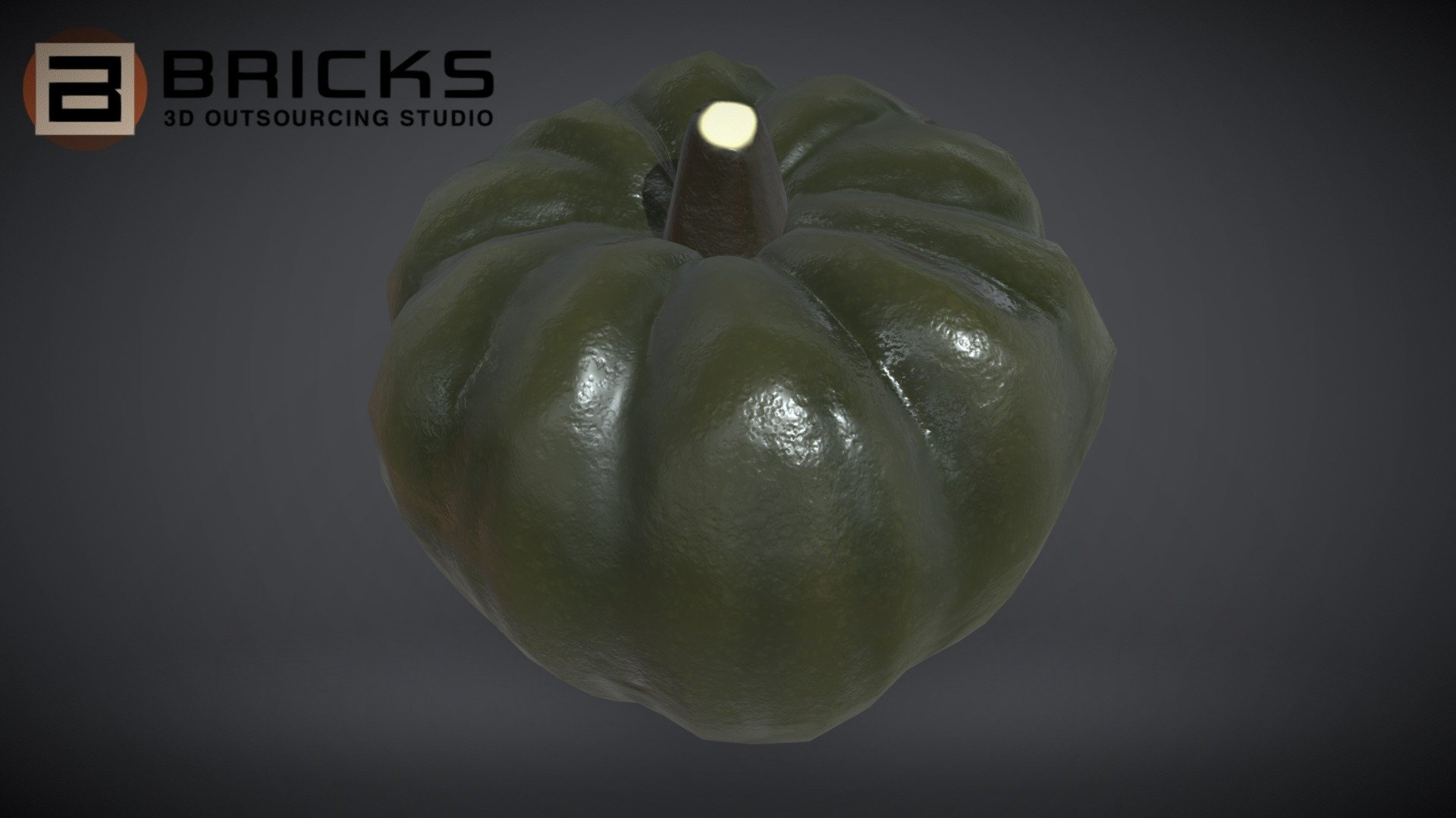Squash Acorn - Buy Royalty Free 3D model by Bricks Studio ...
