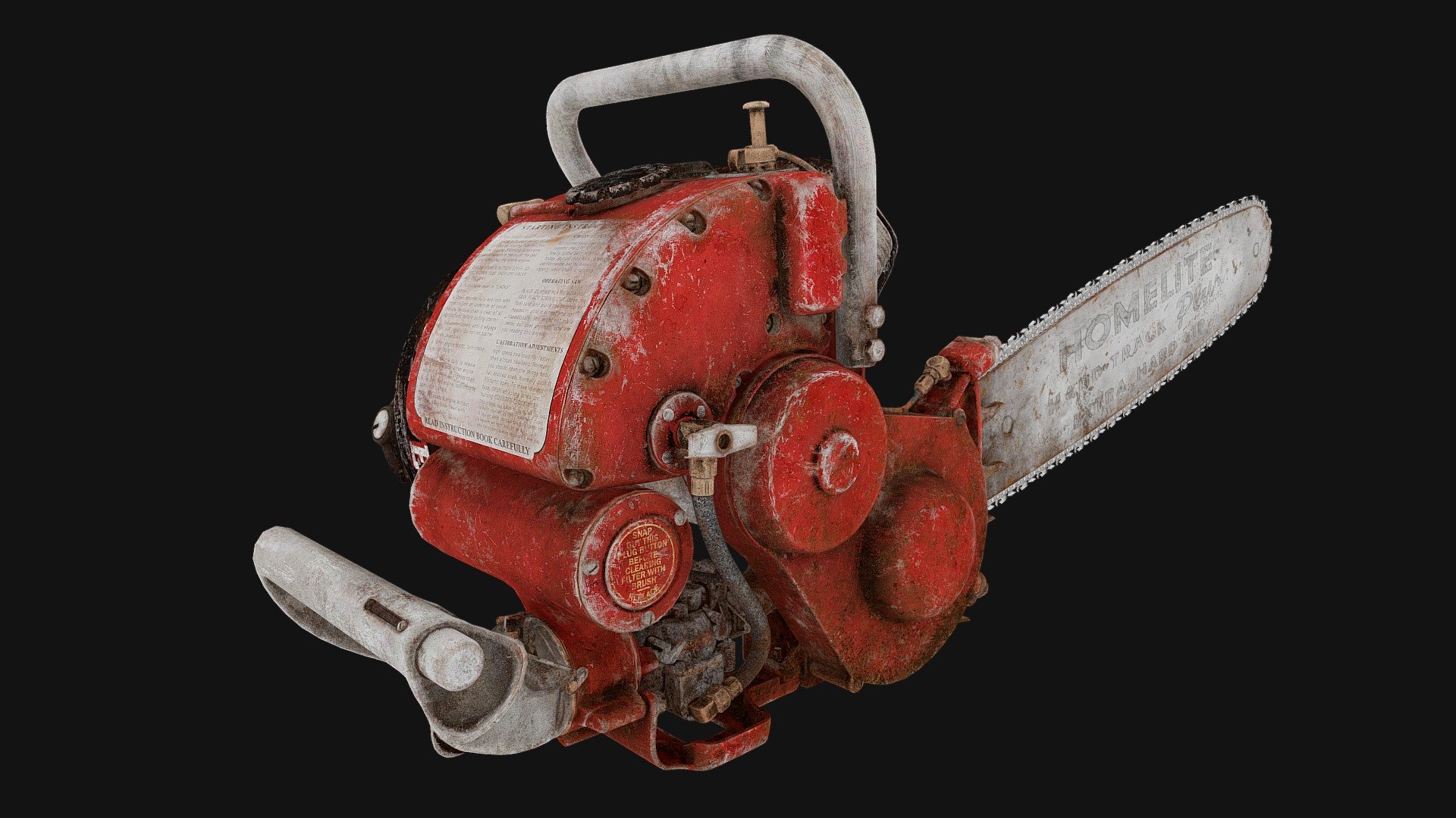 Chainsaw - 3D model by JesseL [fa66ed7] - Sketchfab